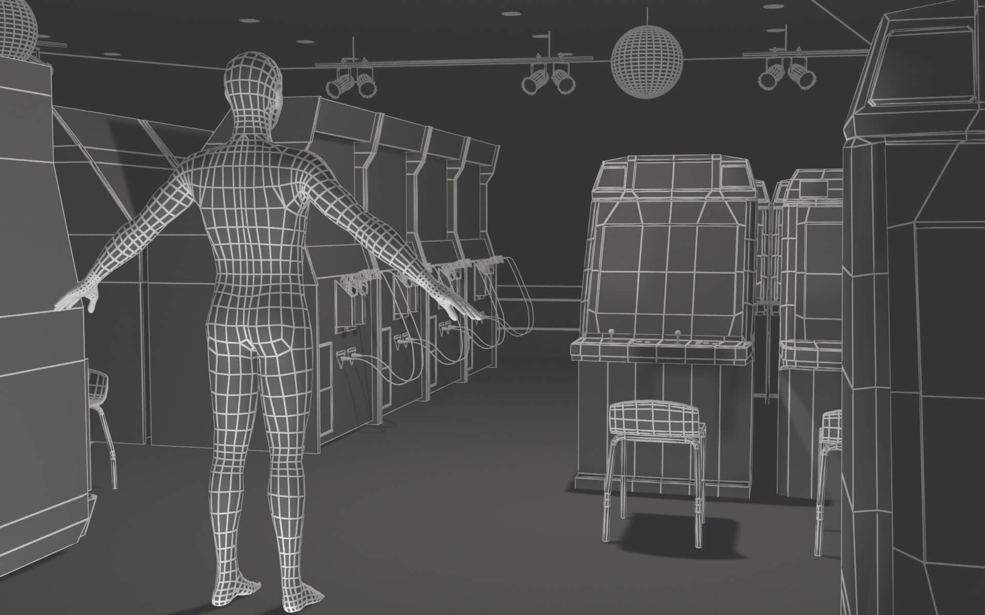 Game Center - 3D Model by tomoplace