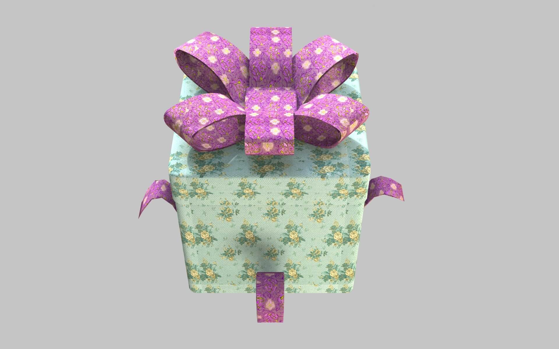 Gift Box - 3D Model by tomoplace