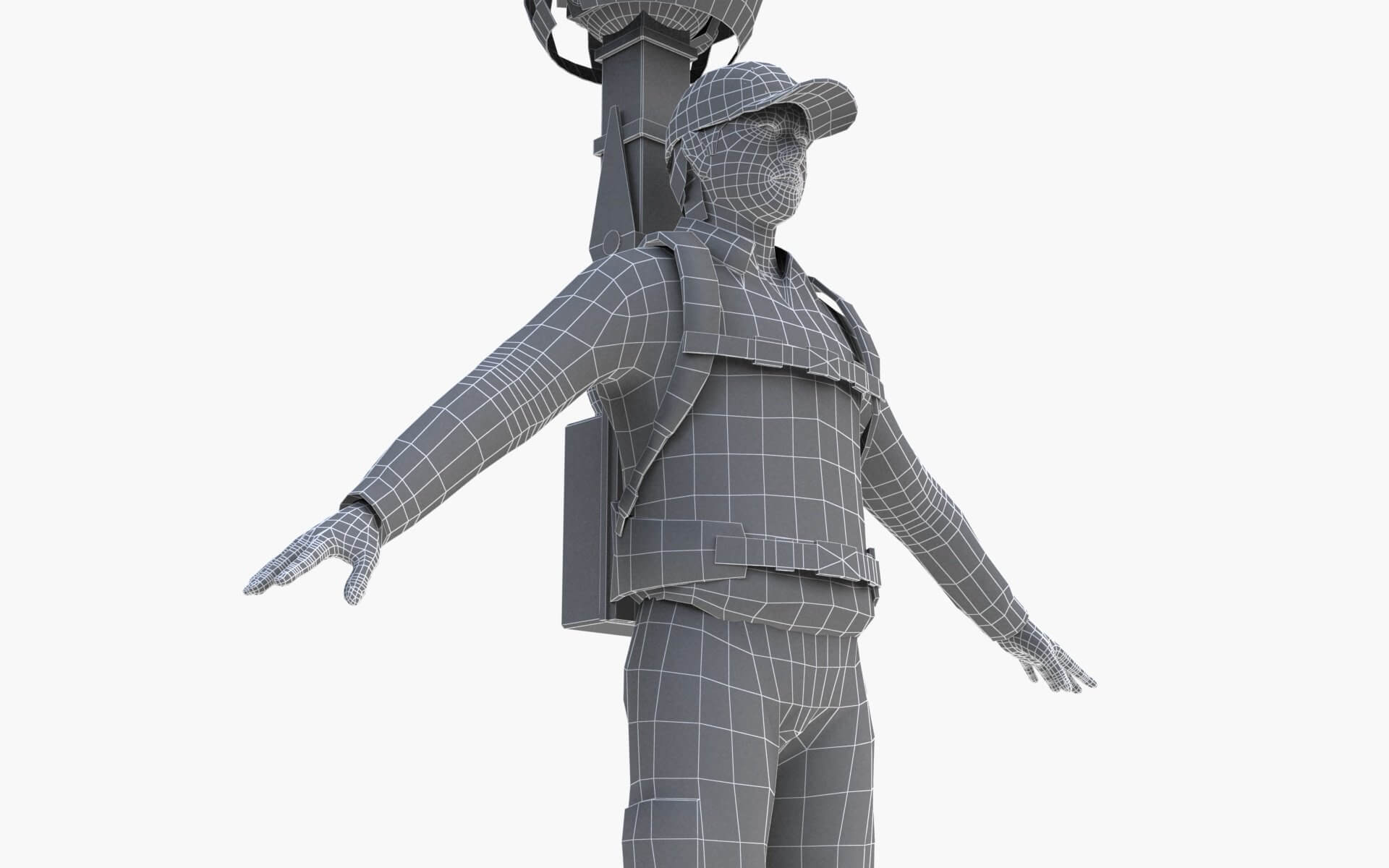 Google Street View Camera Operator - 3D Model by tomoplace