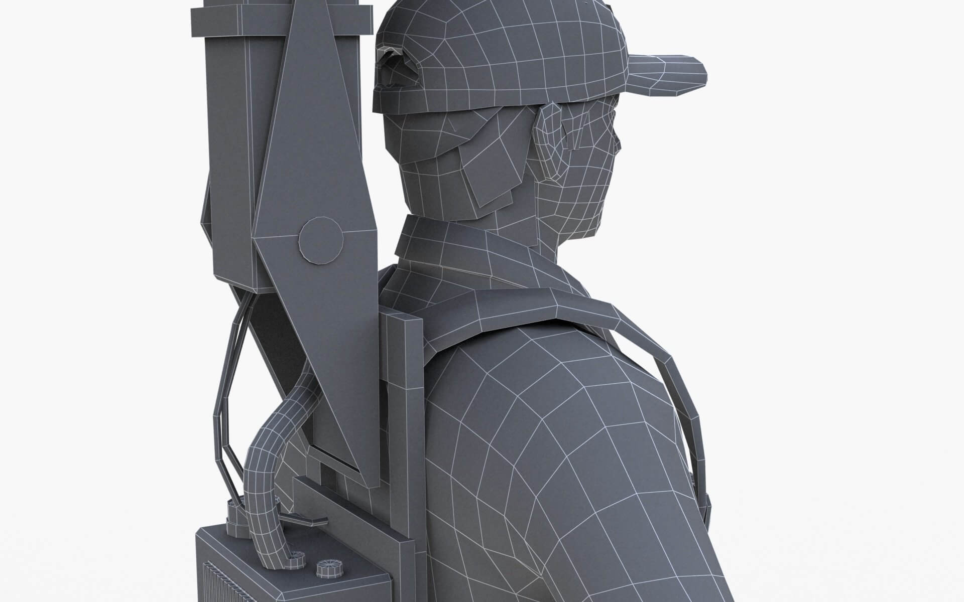 Google Street View Camera Operator - 3D Model by tomoplace