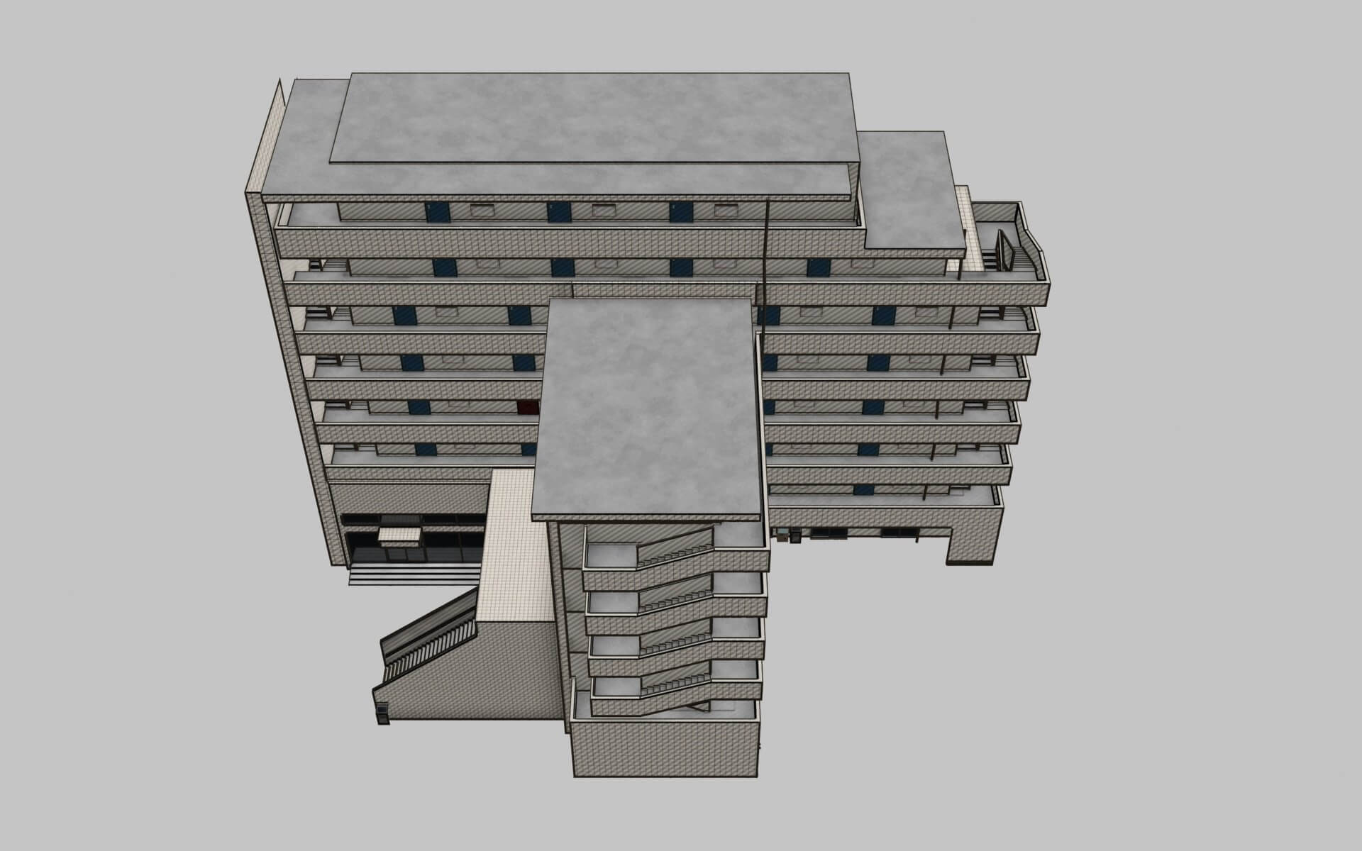 Japanese Apartment 0006 - 3D Model by tomoplace