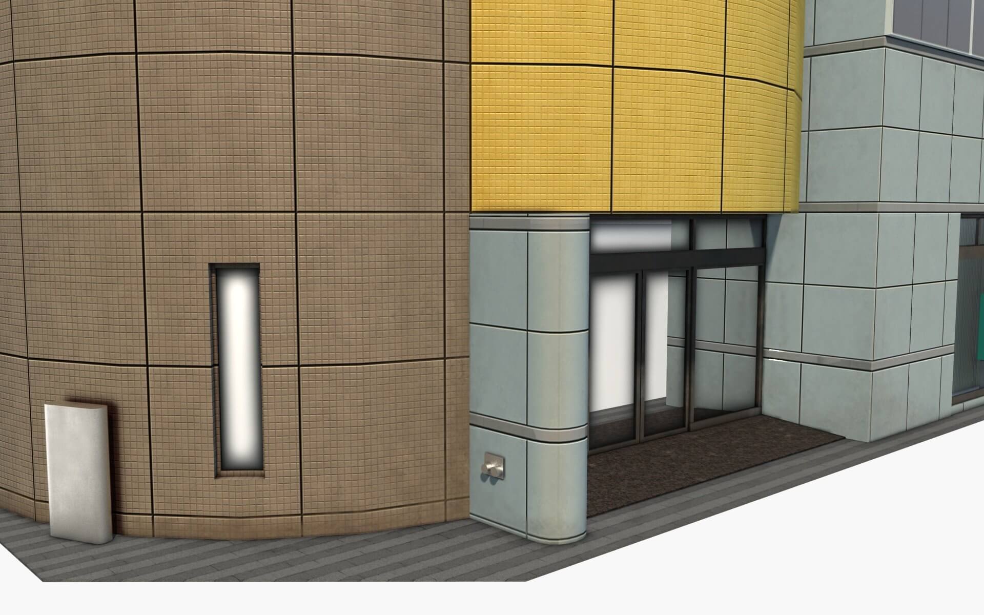 Japanese Building 0016 - 3D Model by tomoplace