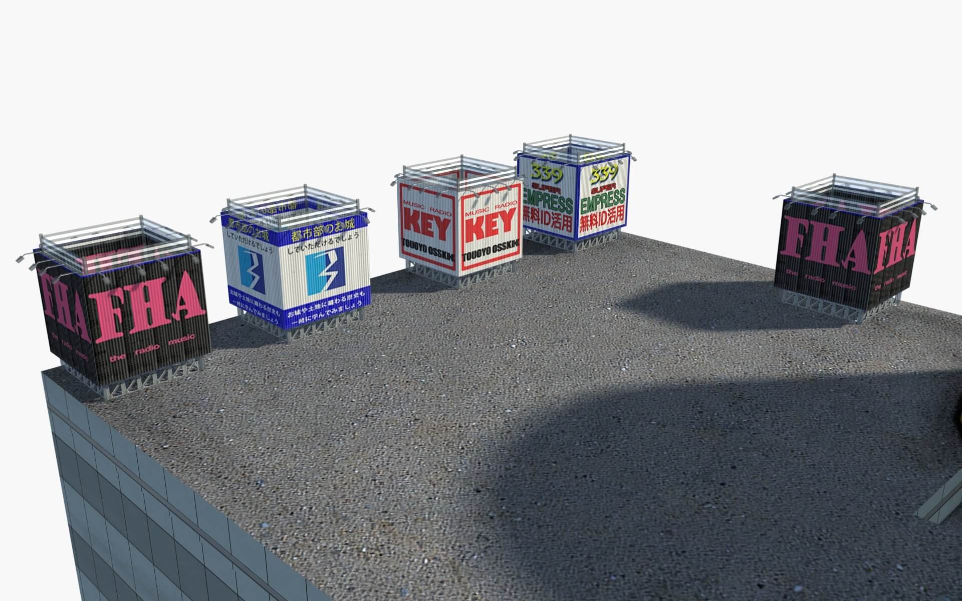 Japanese Building 0016 - 3D Model by tomoplace