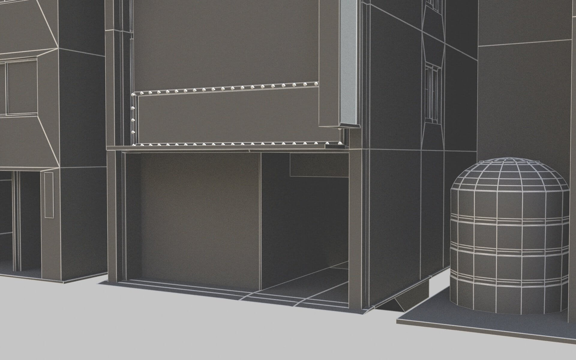 Japanese Commercial Building 0011 - 3D Model by tomoplace