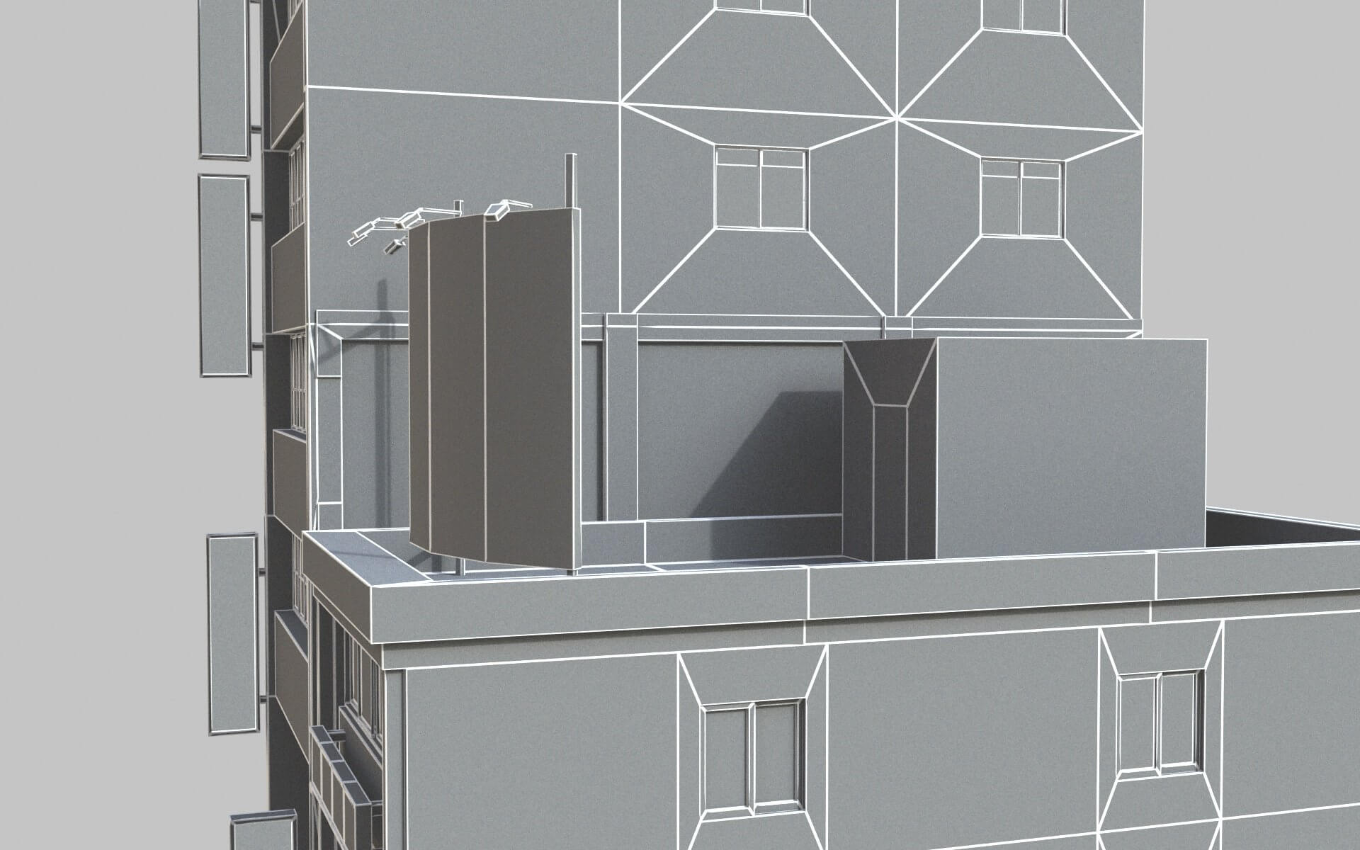 Japanese Commercial Building 0013 - 3D Model by tomoplace