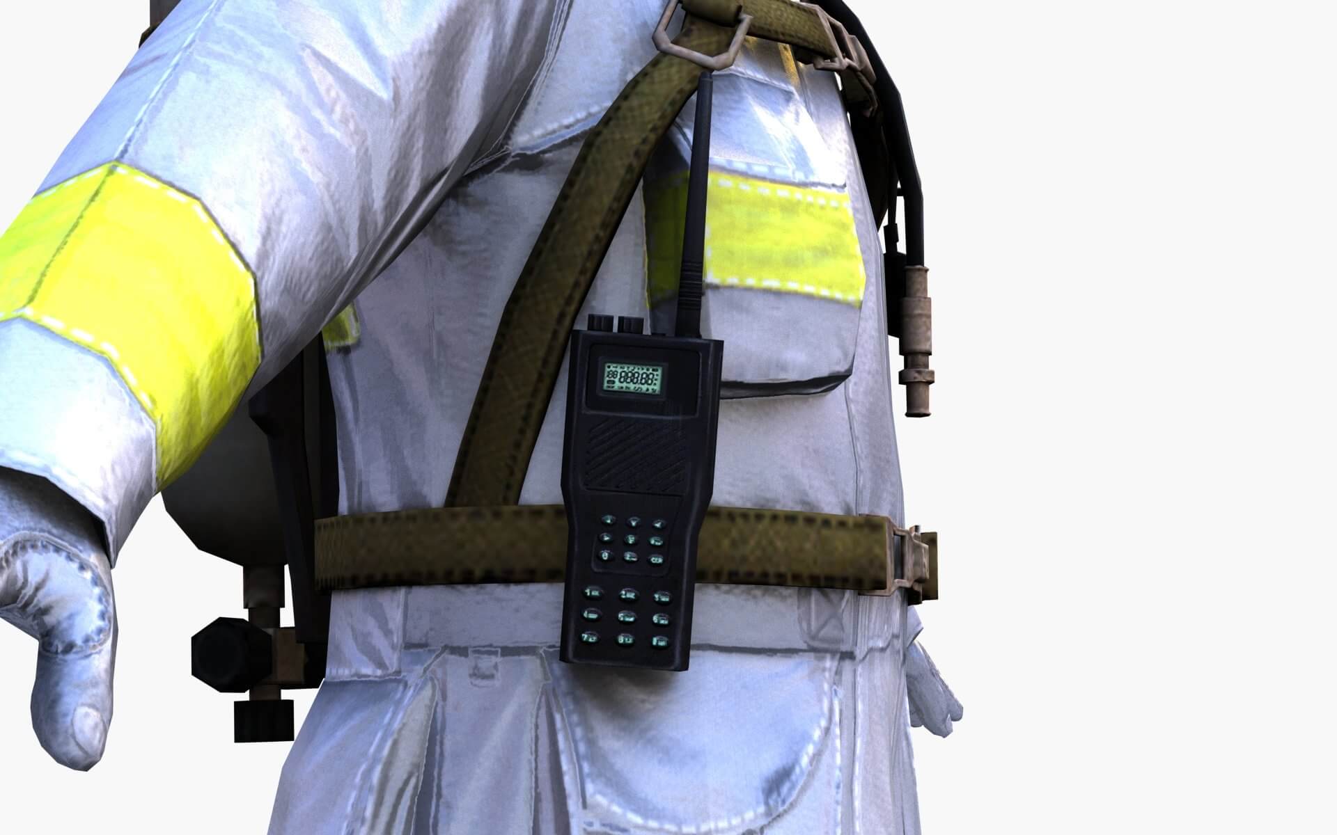 Japanese Firefighter 0001 - 3D Model by tomoplace