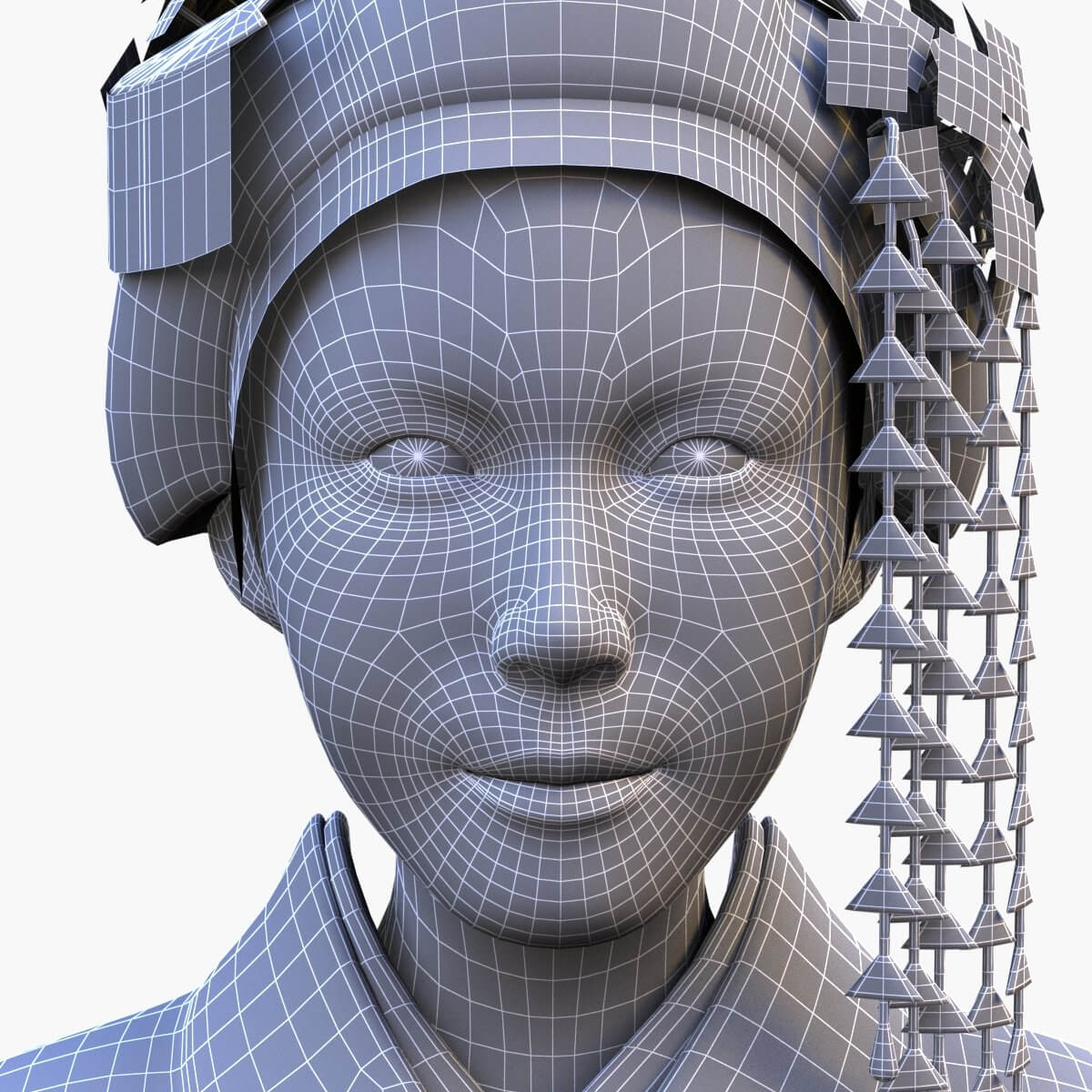 Japanese Geisha - 3D Model by tomoplace