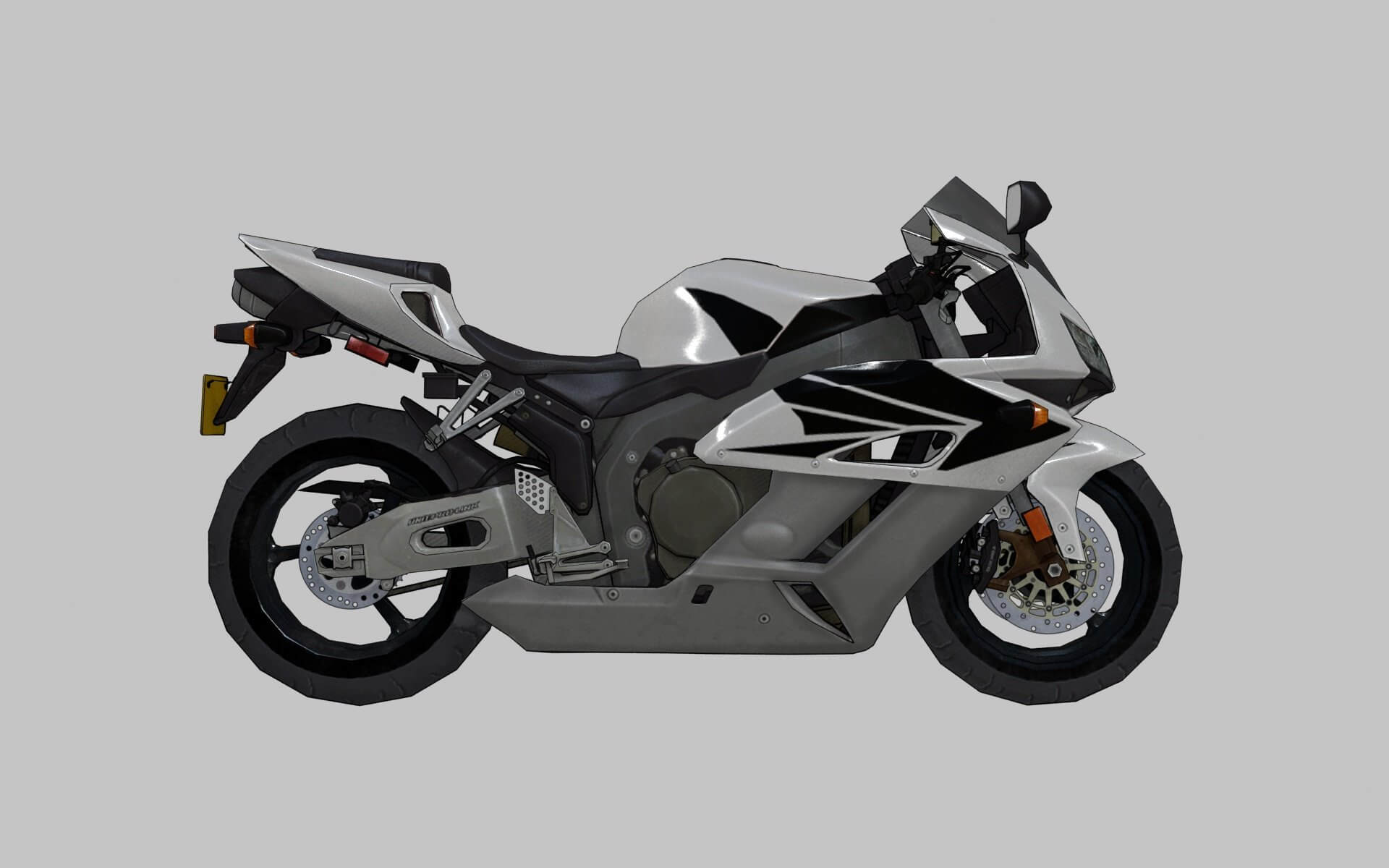 Japanese Motorcycle 0005 - 3D Model by tomoplace