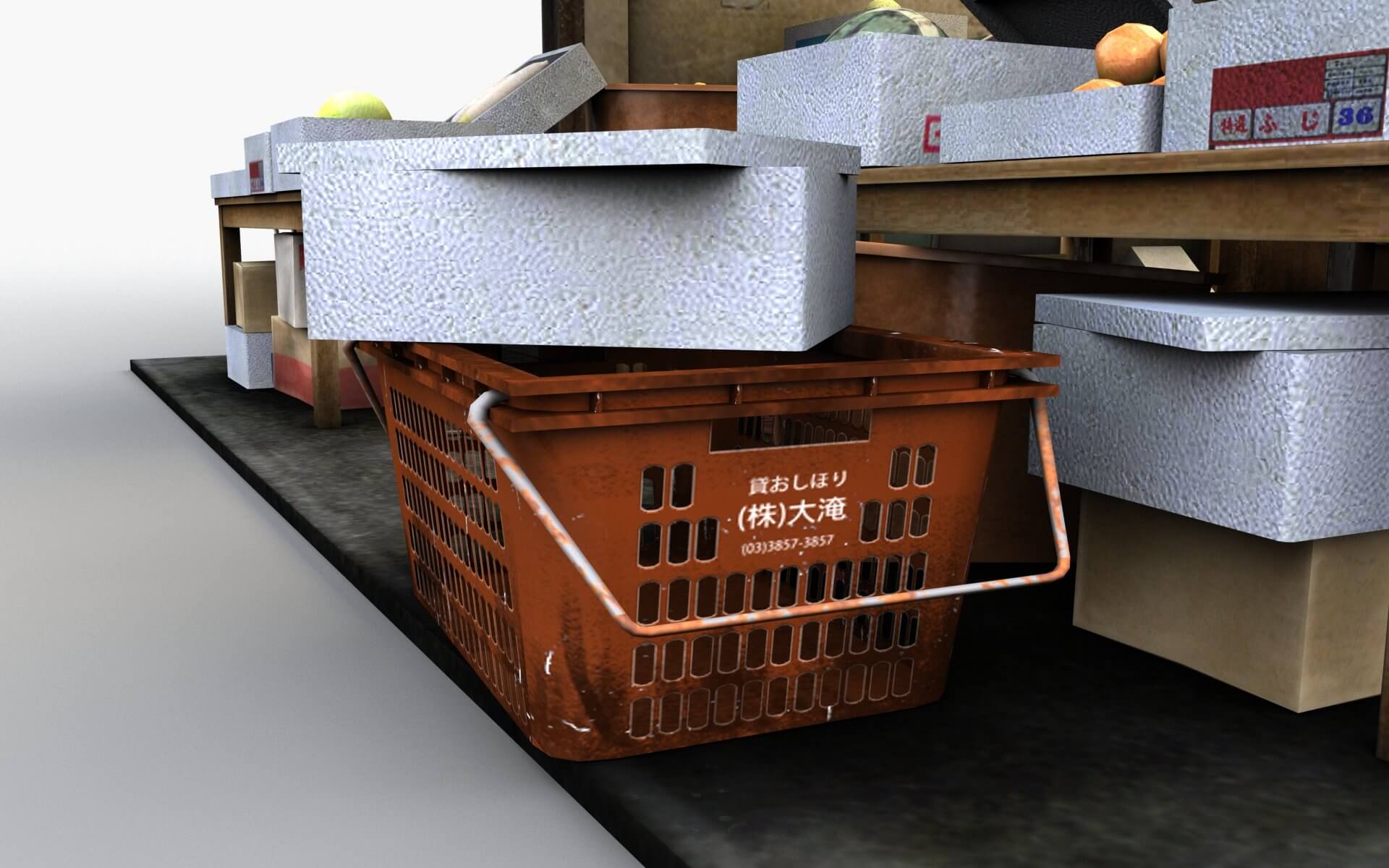 Japanese Store 0036 - 3D Model by tomoplace