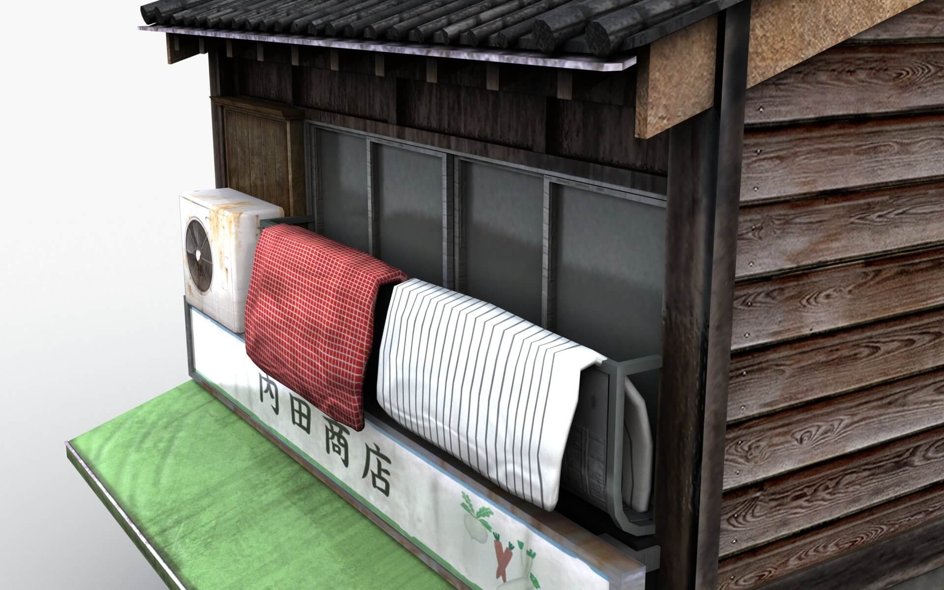 Japanese Store 0036 - 3D Model by tomoplace
