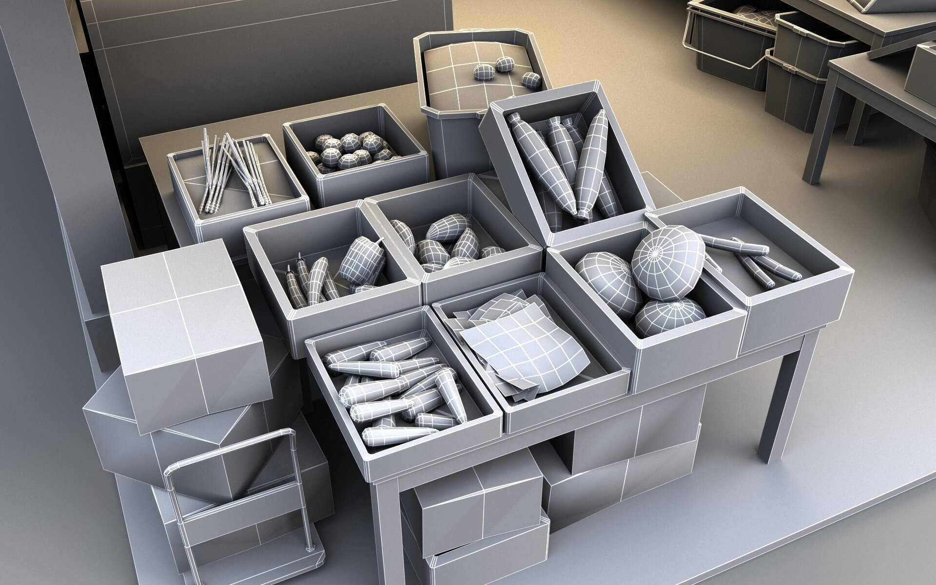 Japanese Store 0036 - 3D Model by tomoplace