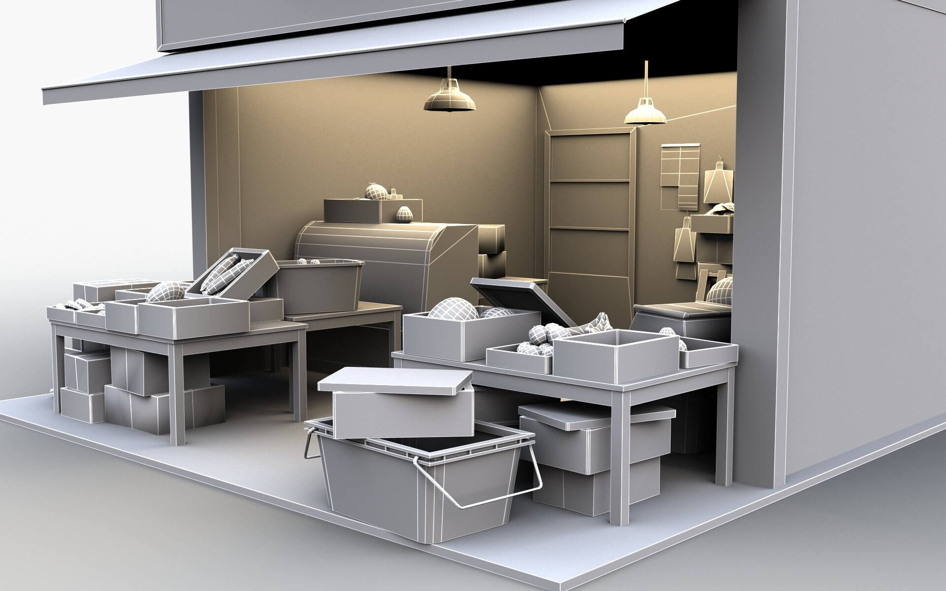 Japanese Store 0036 - 3D Model by tomoplace