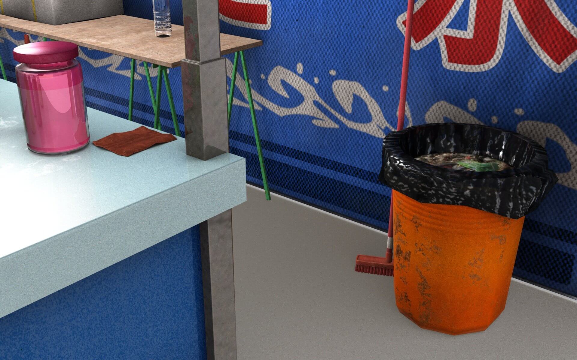 Japanese Street Stall 0003 Kakigori Stand - 3D Model by tomoplace