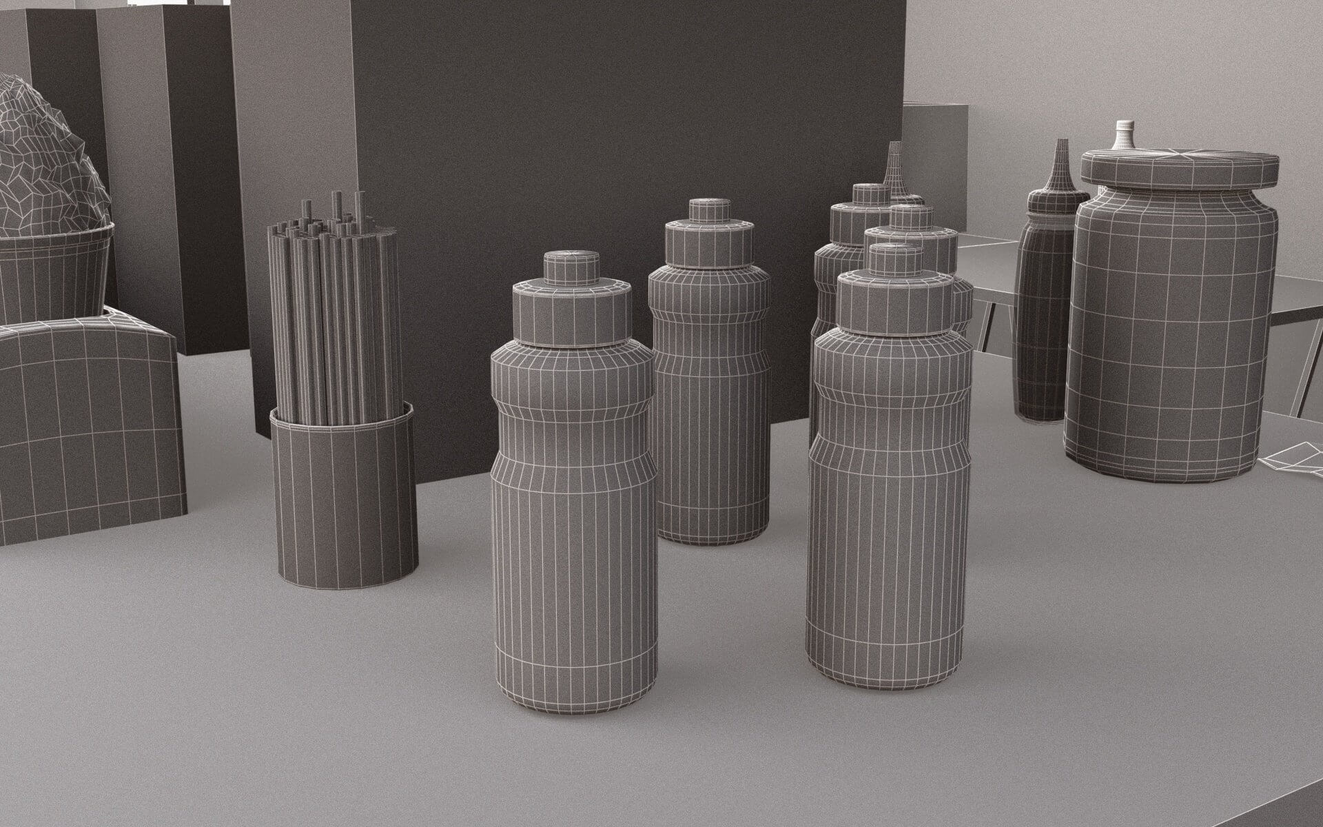 Japanese Street Stall 0003 Kakigori Stand - 3D Model by tomoplace