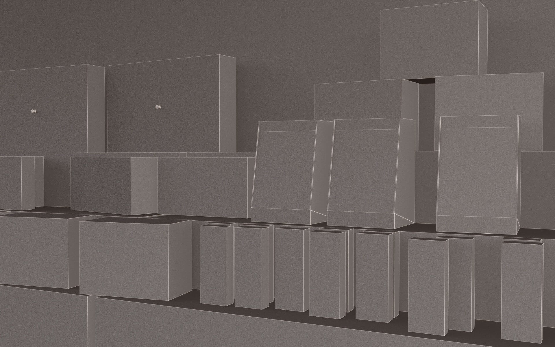 Japanese Street Stall 0008 Shateki Gun-shooting 3D Model by tomoplace