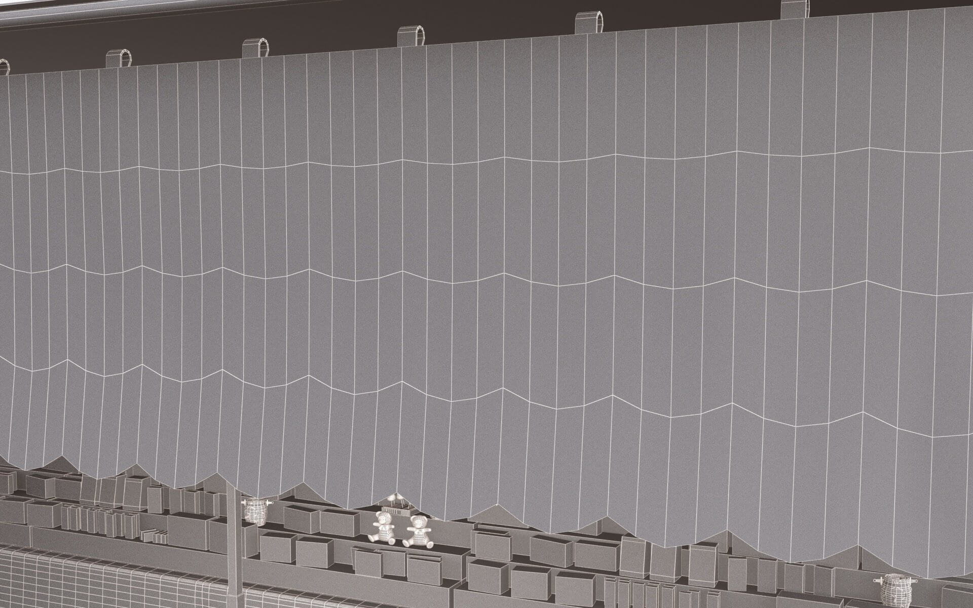 Japanese Street Stall 0008 Shateki Gun-shooting 3D Model by tomoplace