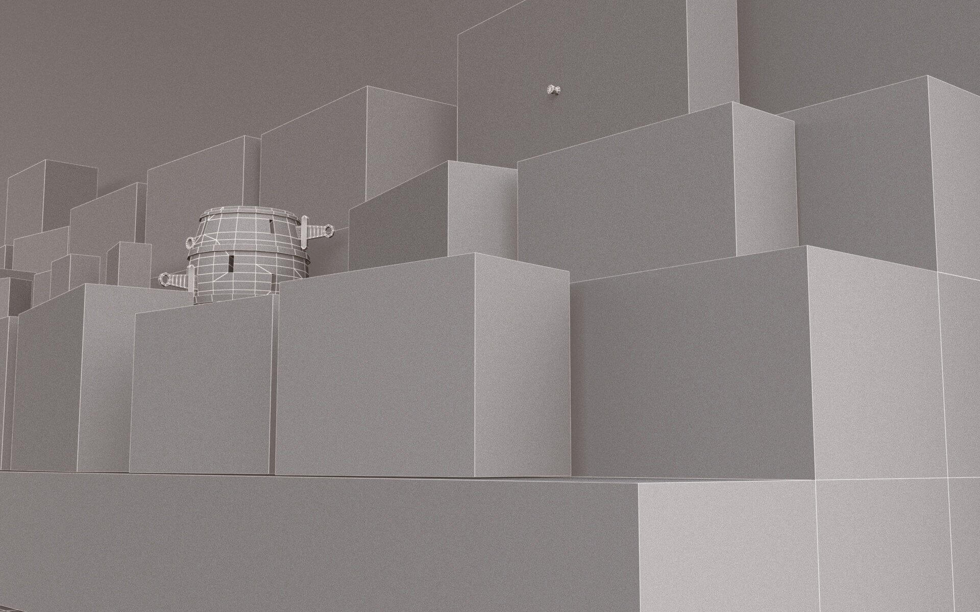 Japanese Street Stall 0008 Shateki Gun-shooting 3D Model by tomoplace