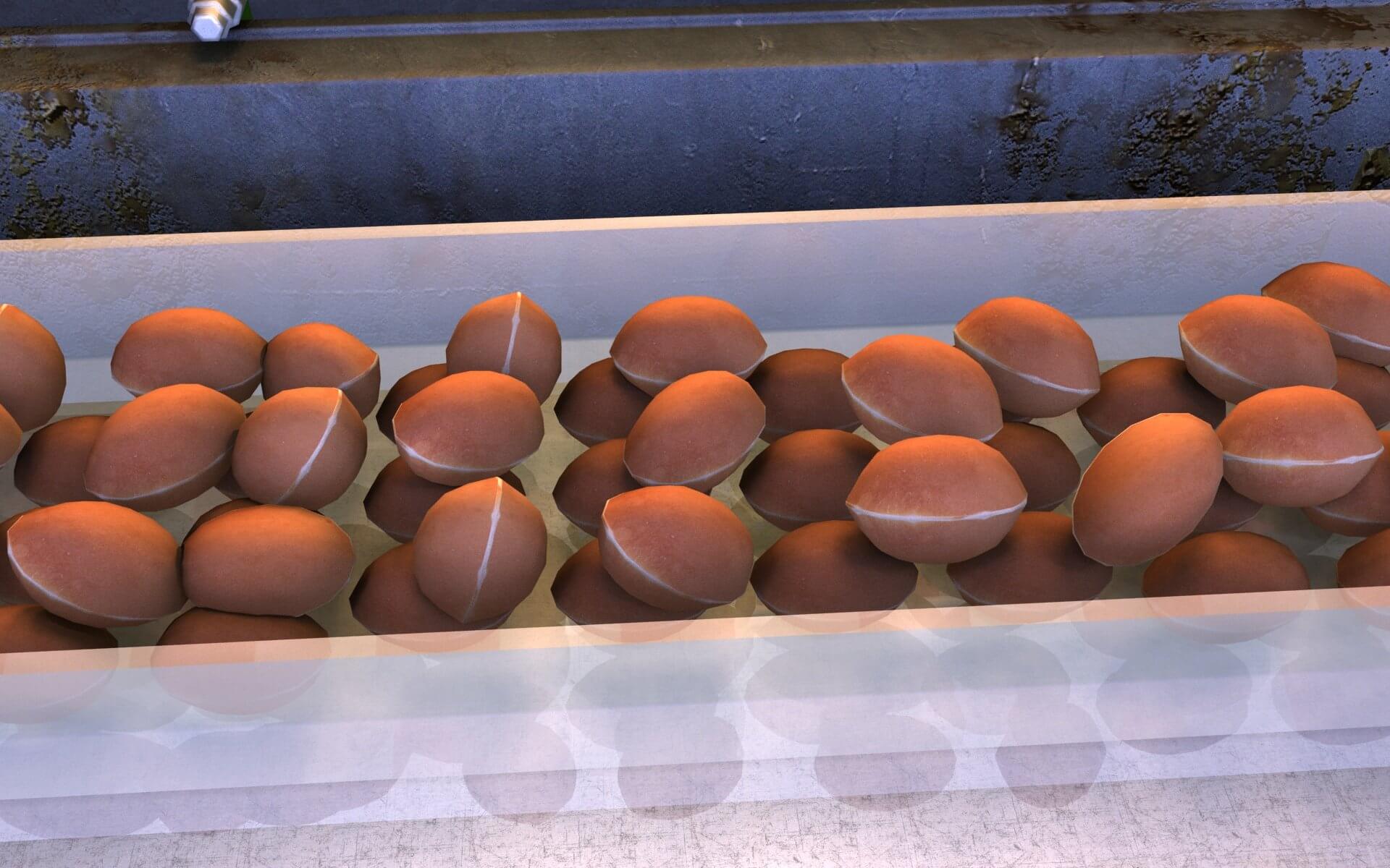 Japanese Street Stall 0010 Sponge Cake - 3D Model by tomoplace