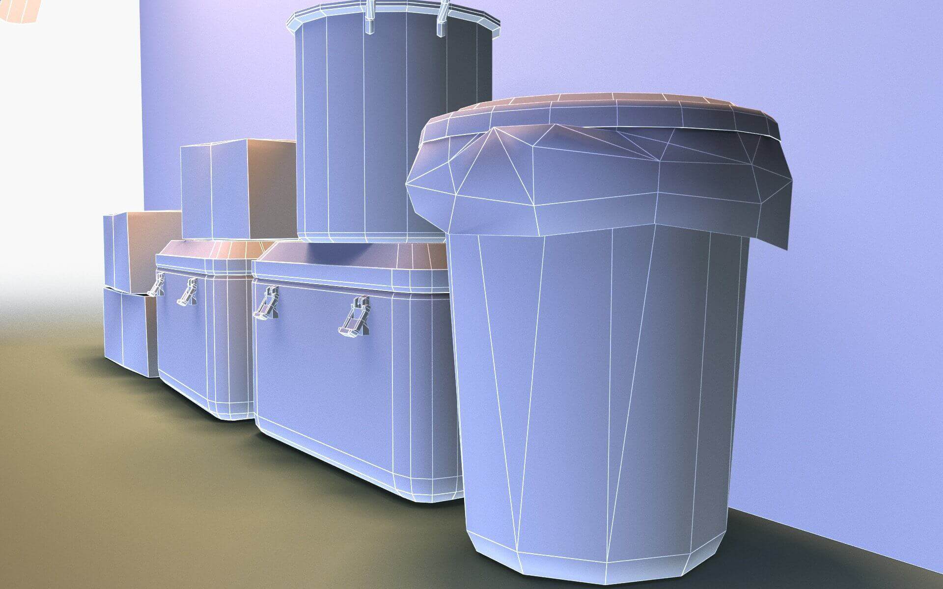 Japanese Street Stall 0010 Sponge Cake - 3D Model by tomoplace