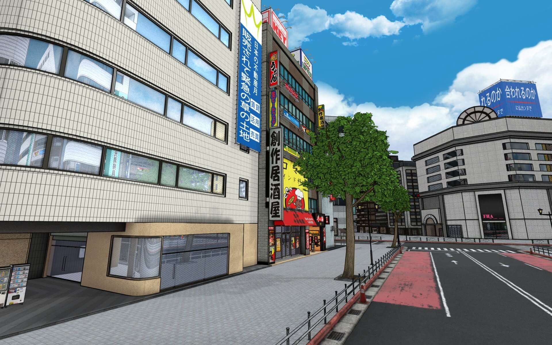 Japanese Streetscape 0006 - 3D Model by tomoplace