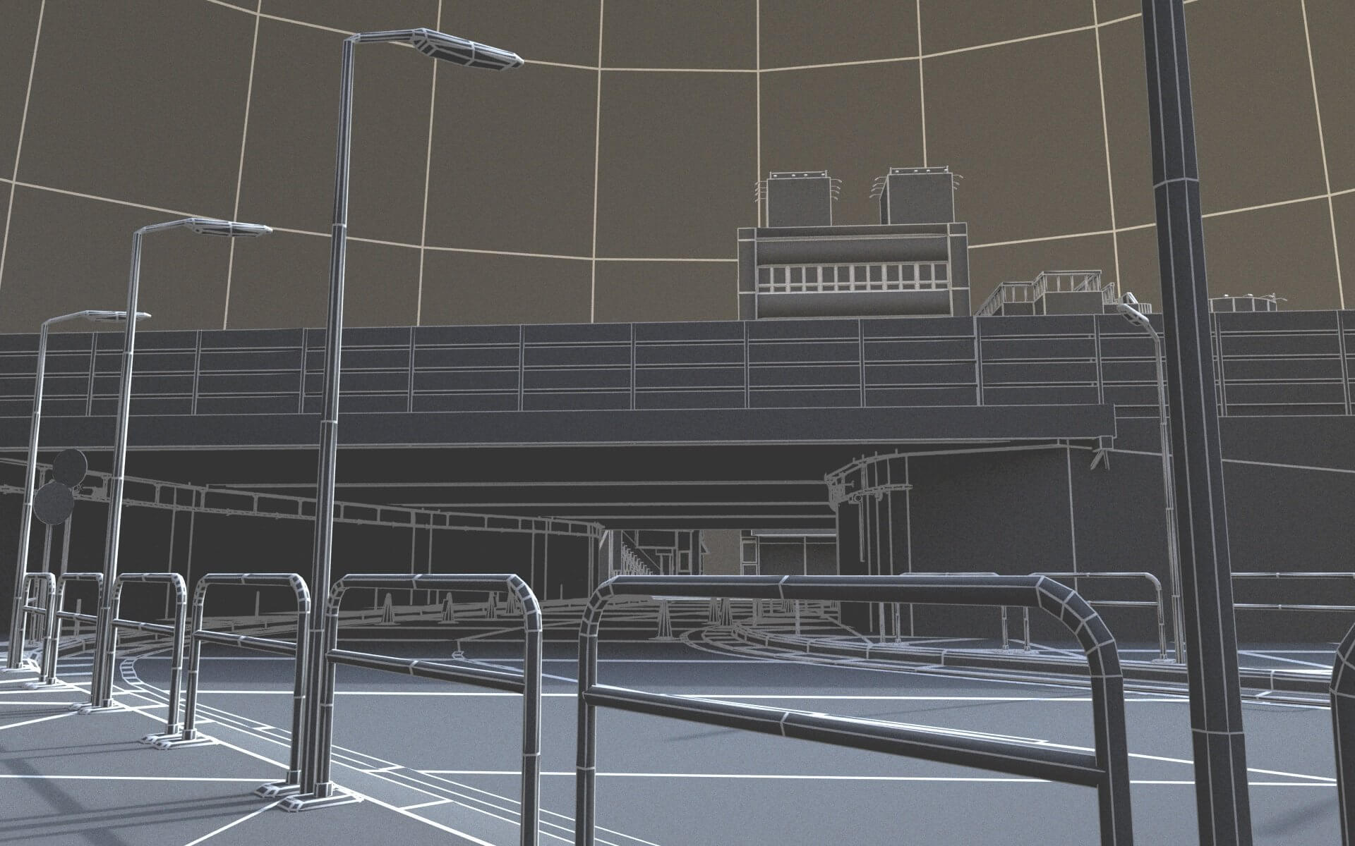 Japanese Streetscape 0007 - 3D Model by tomoplace