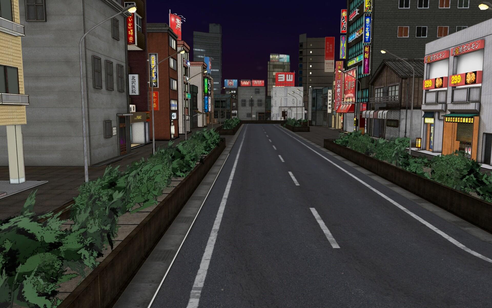 Streetscape Night