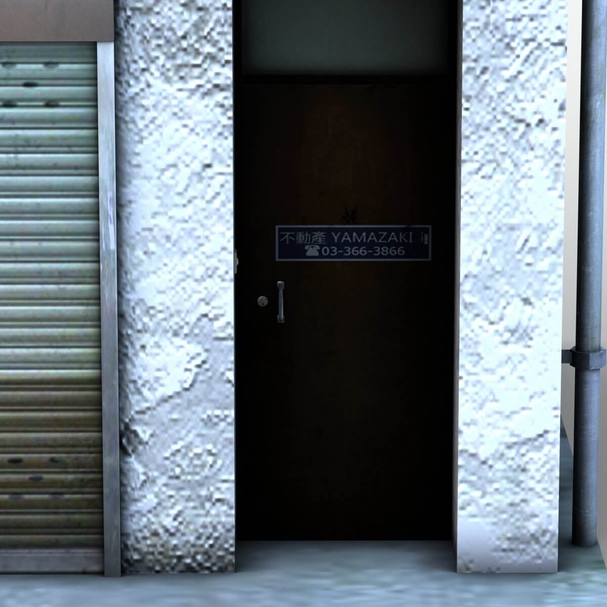 Japanese Style House 0001 - 3D Model by tomoplace