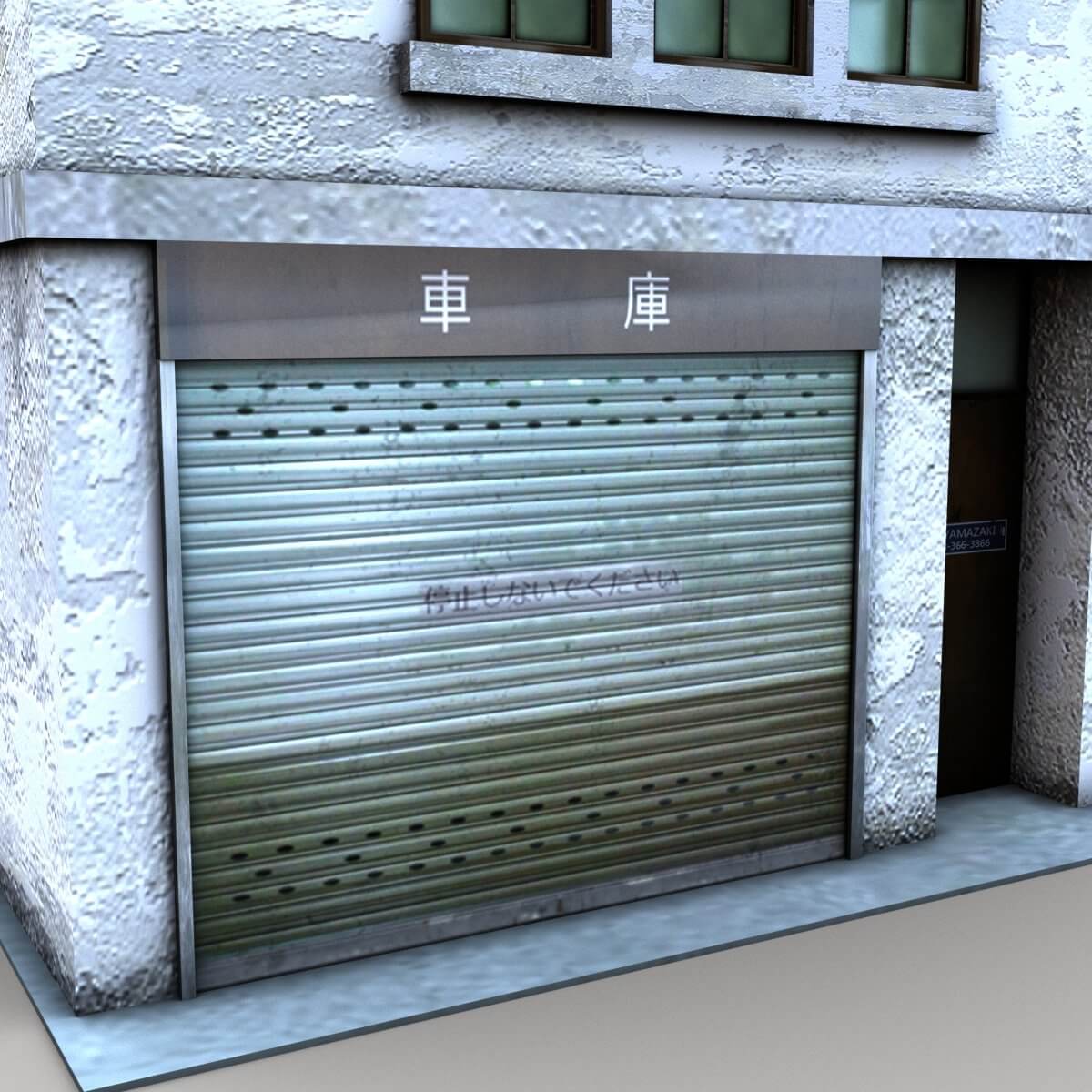 Japanese Style House 0001 - 3D Model by tomoplace