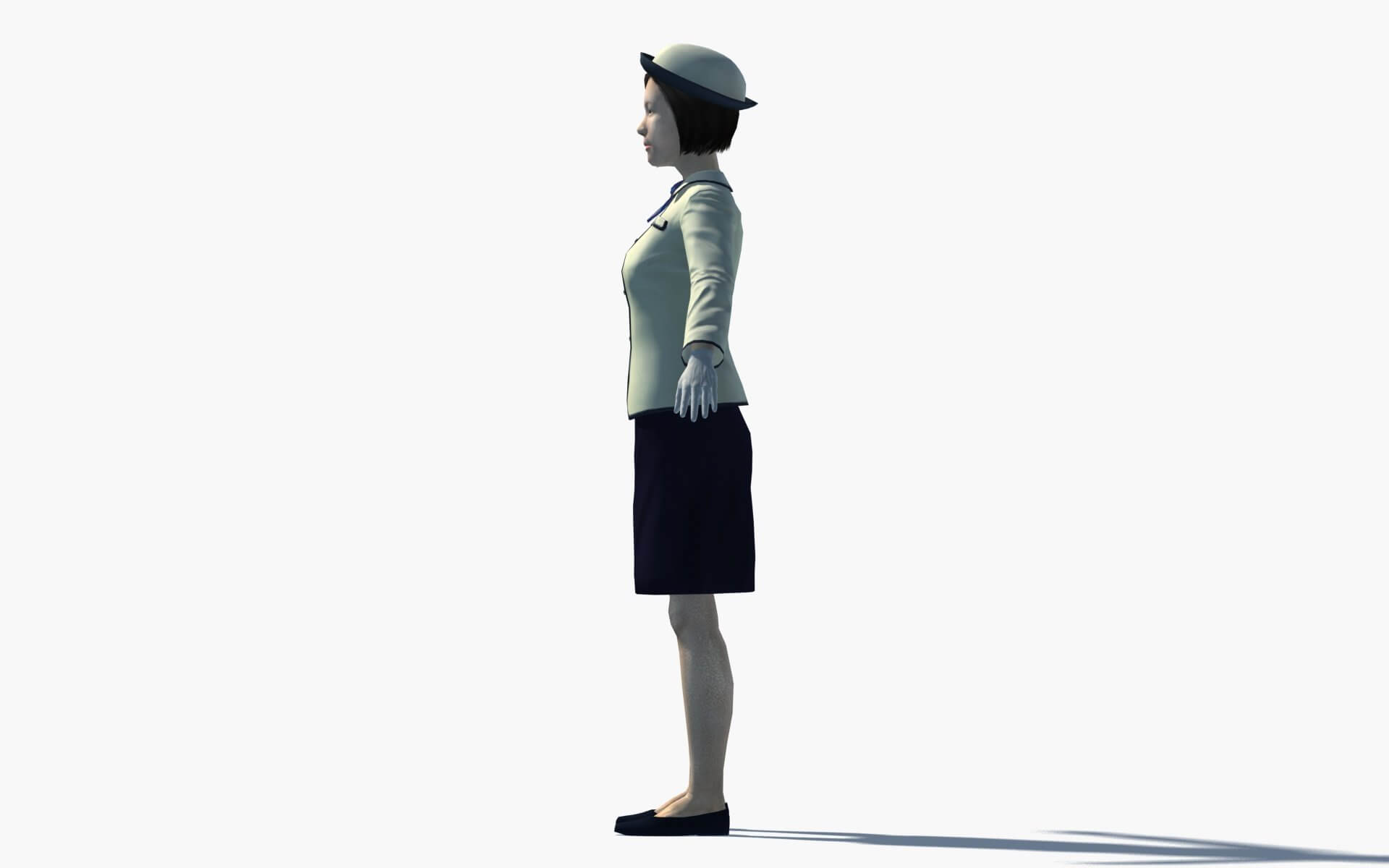 Japanese Tour Guide - 3D Model by tomoplace