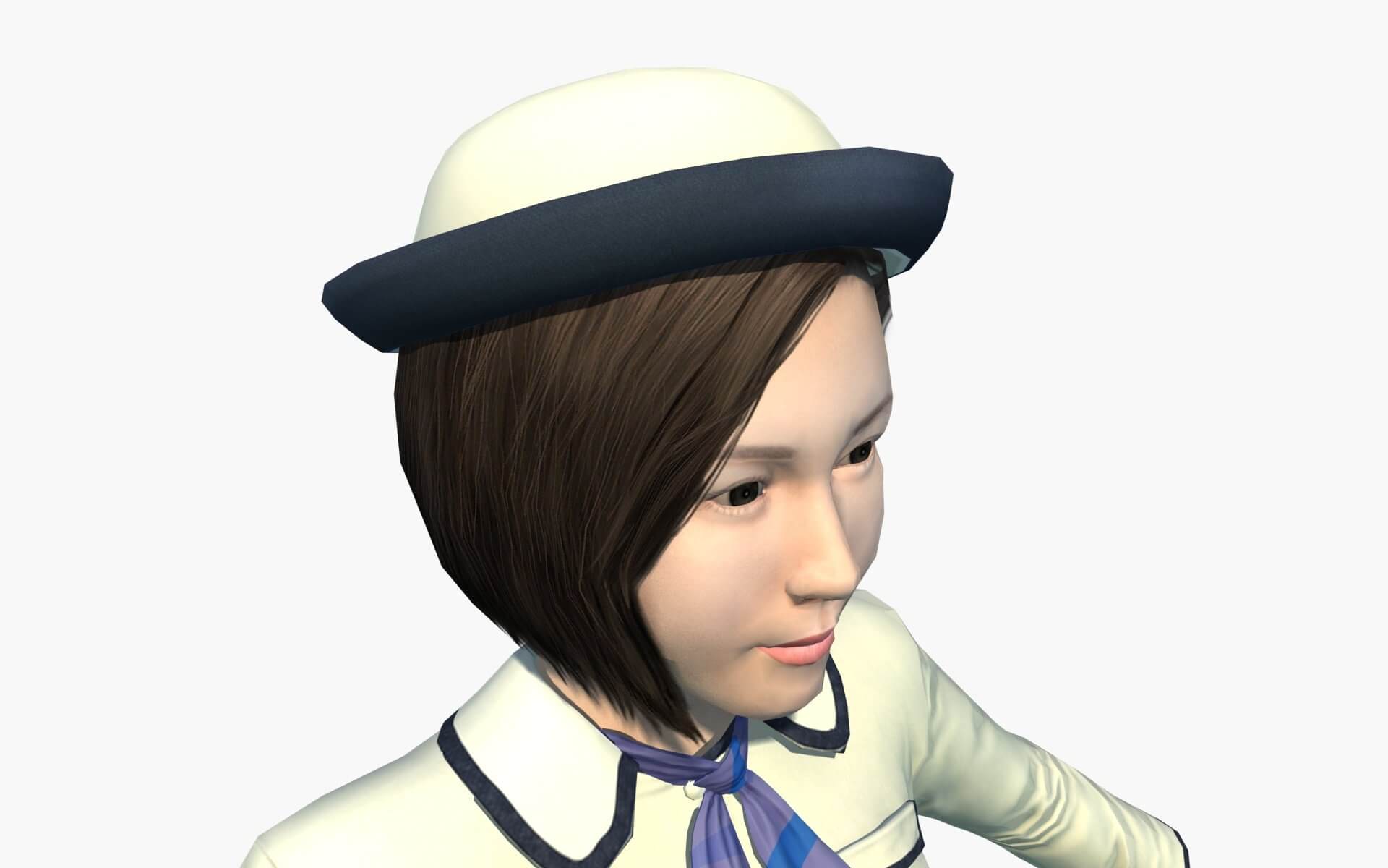 Japanese Tour Guide - 3D Model by tomoplace