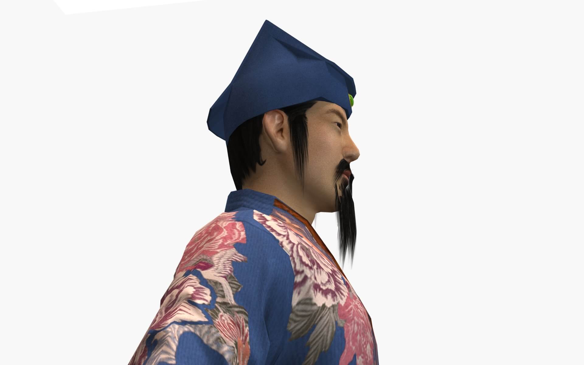 Lu Dongbin - 3D Model by tomoplace