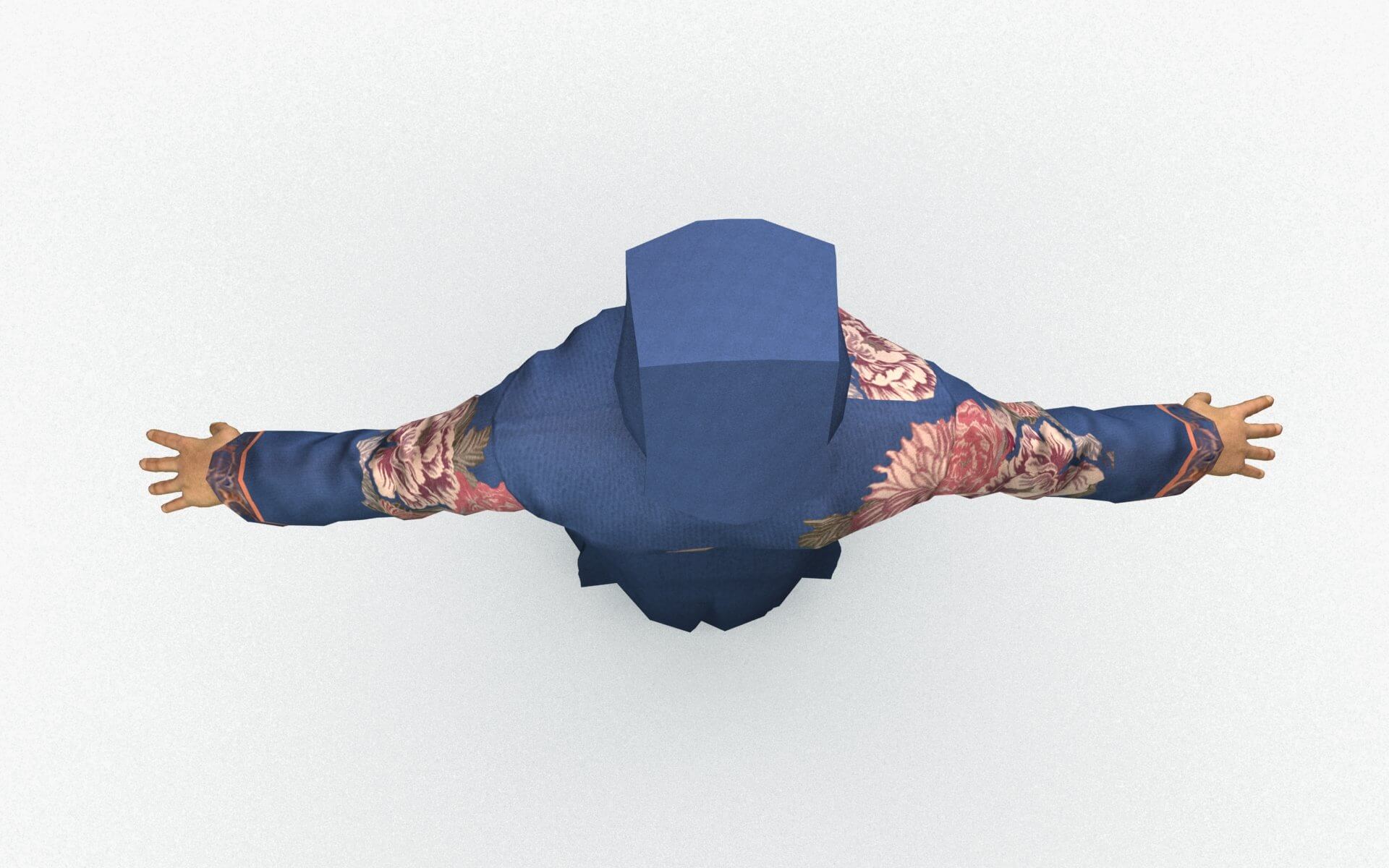 Lu Dongbin - 3D Model by tomoplace