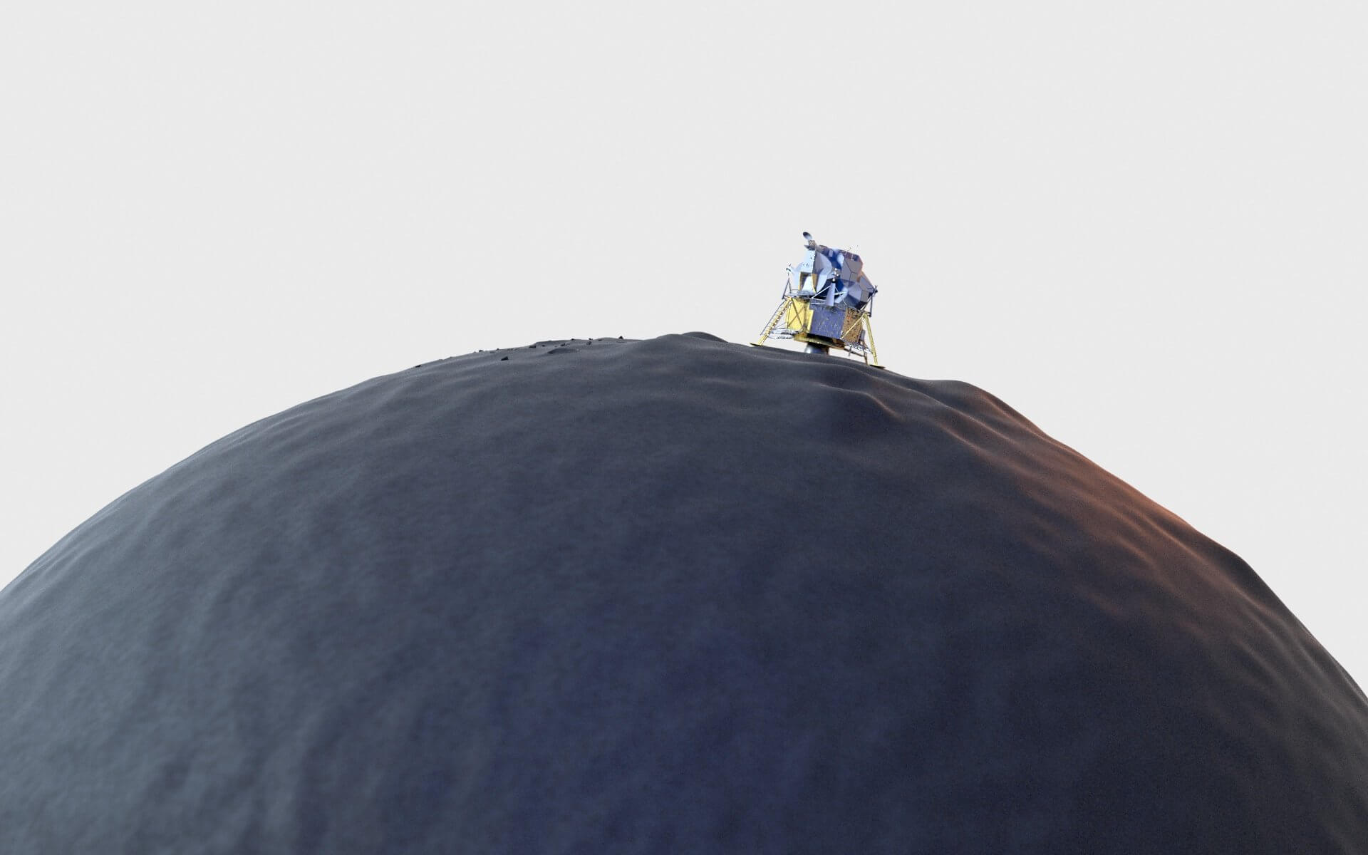 Moon Lander - 3D Model by tomoplace