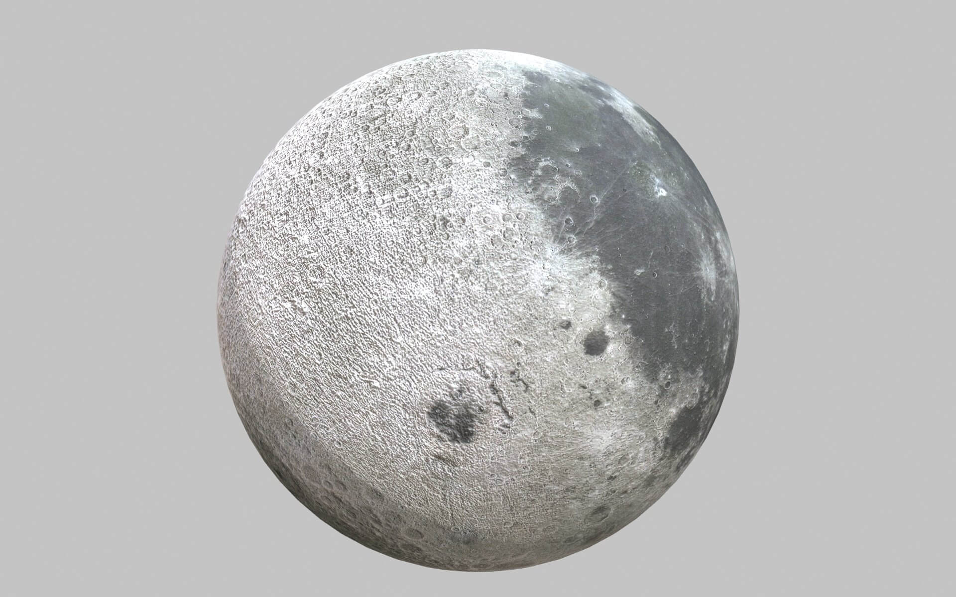 Moon Texture 3d