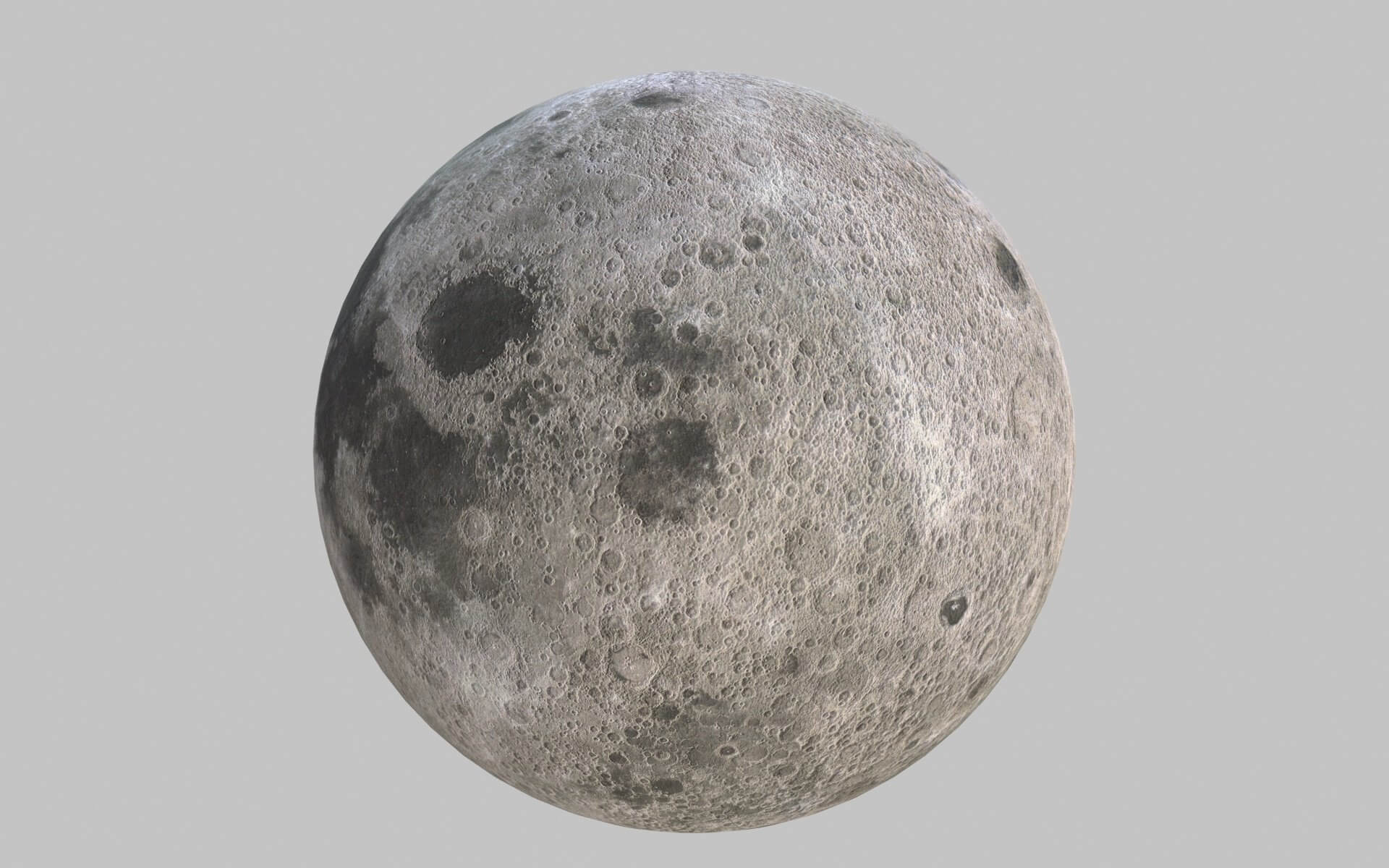 Moon - 3D Model by tomoplace