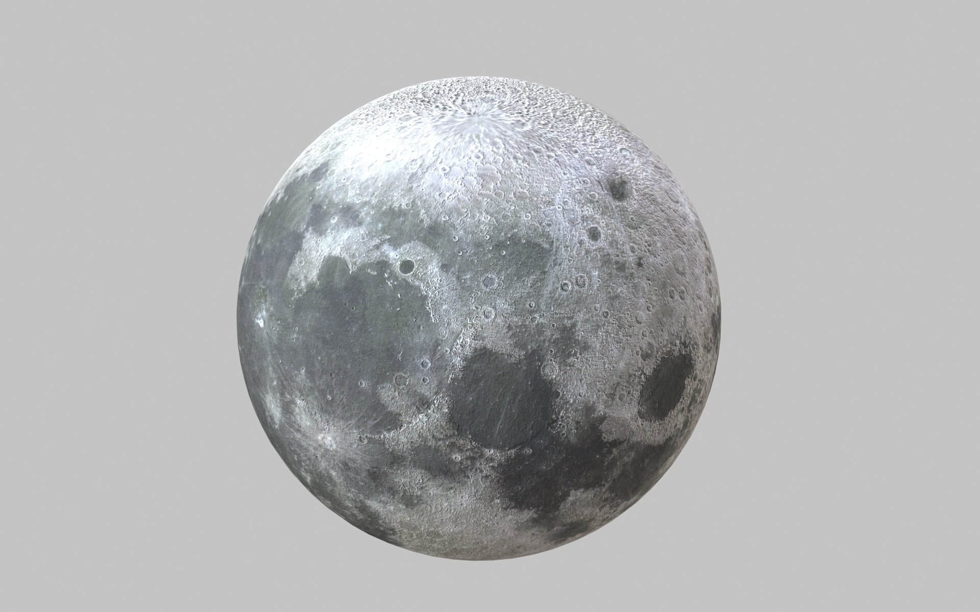 Moon - 3D Model by tomoplace