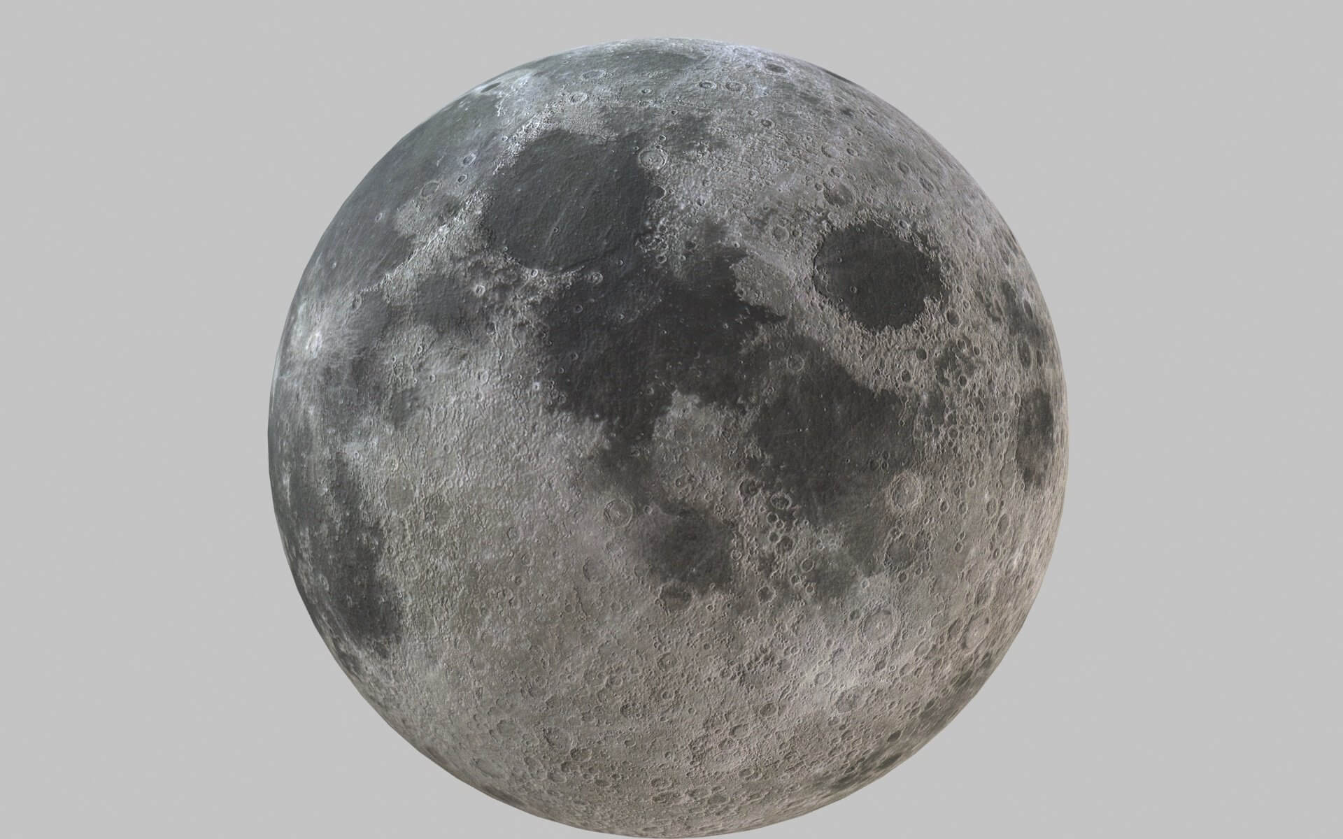 Moon - 3D Model by tomoplace