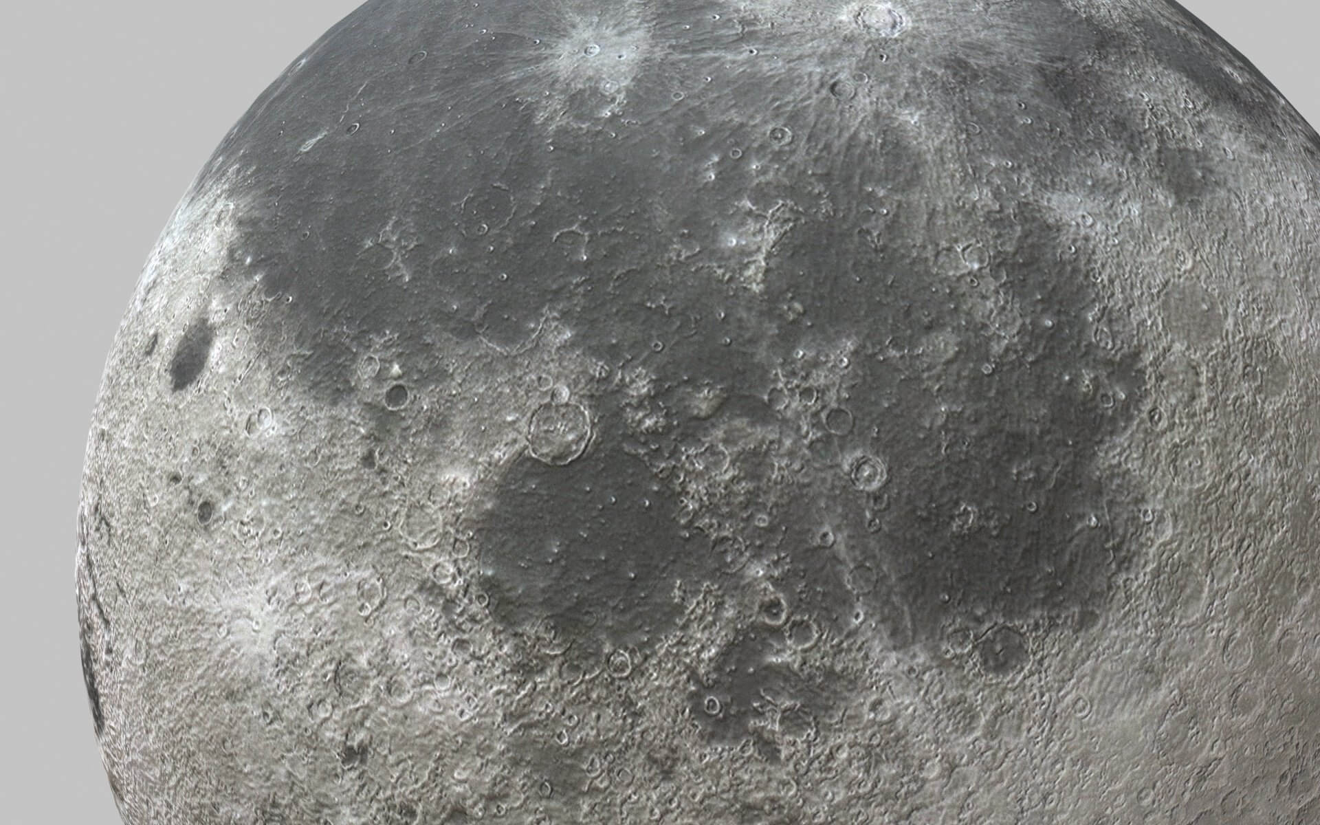 Moon - 3D Model by tomoplace