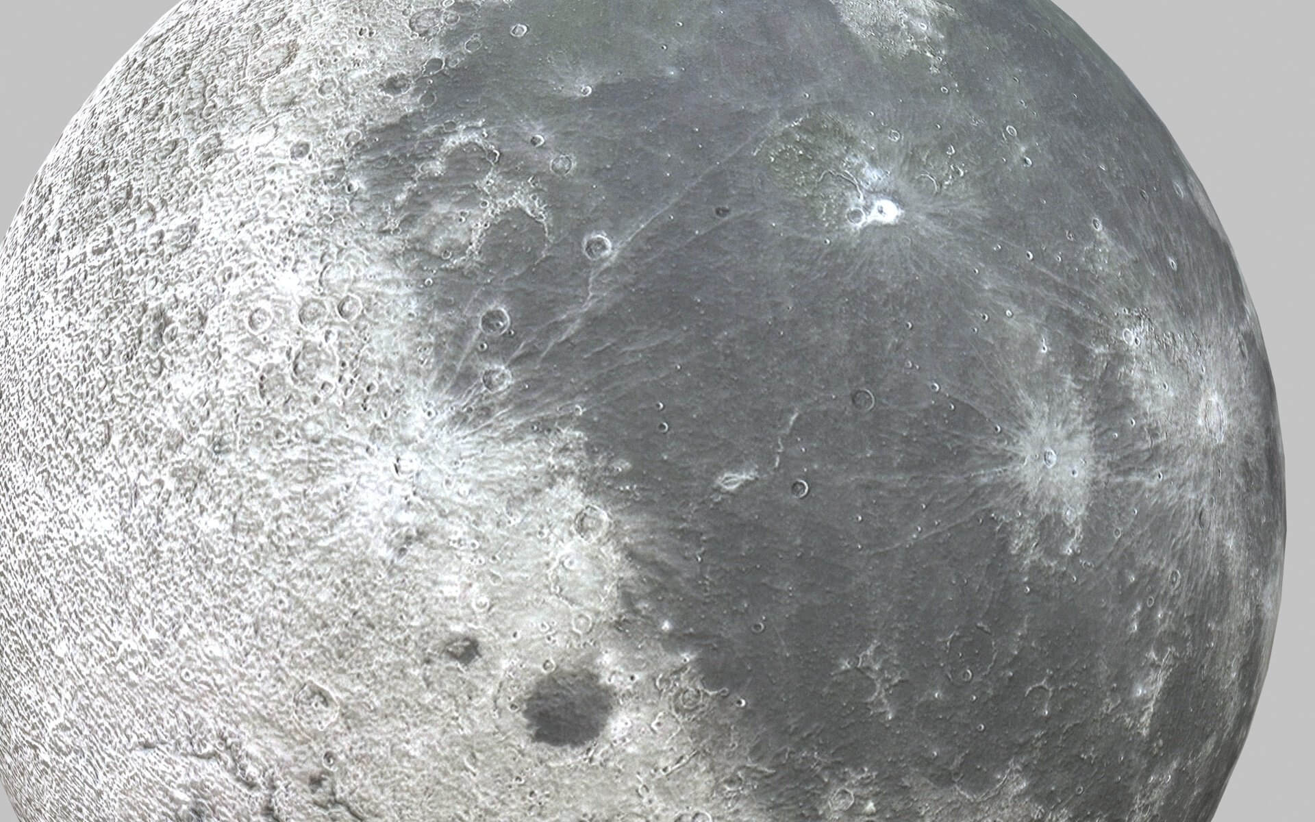 Moon - 3D Model by tomoplace