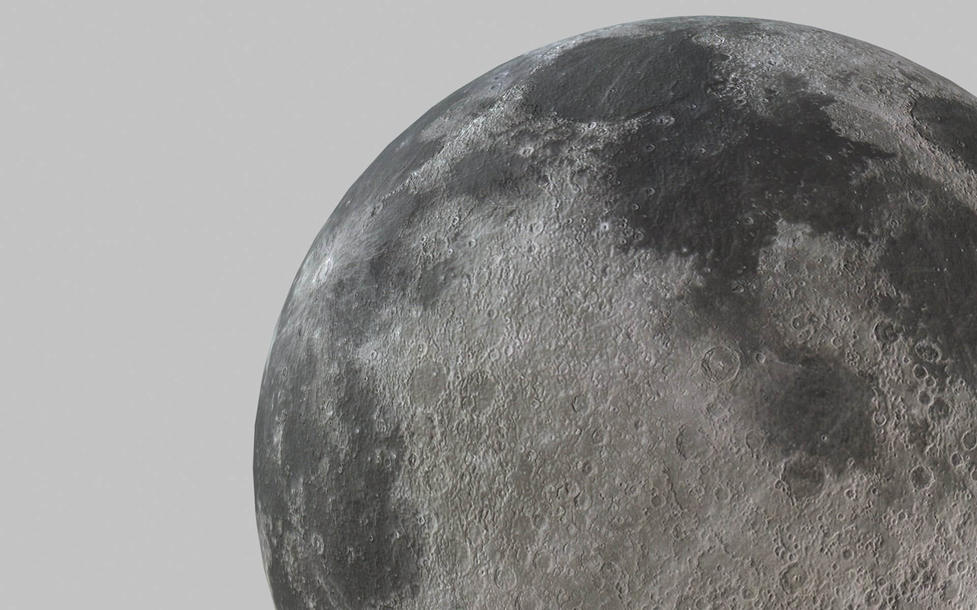 Moon - 3D Model by tomoplace