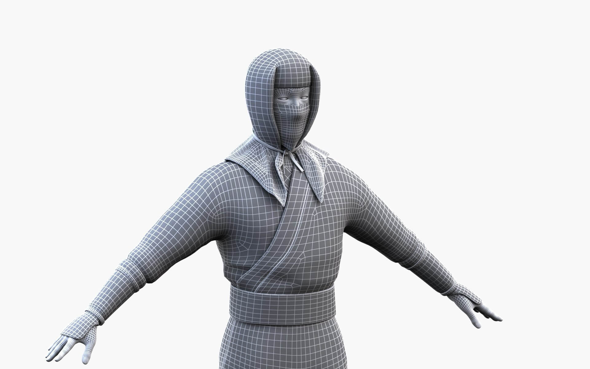 Ninja 0001 - 3D Model by tomoplace