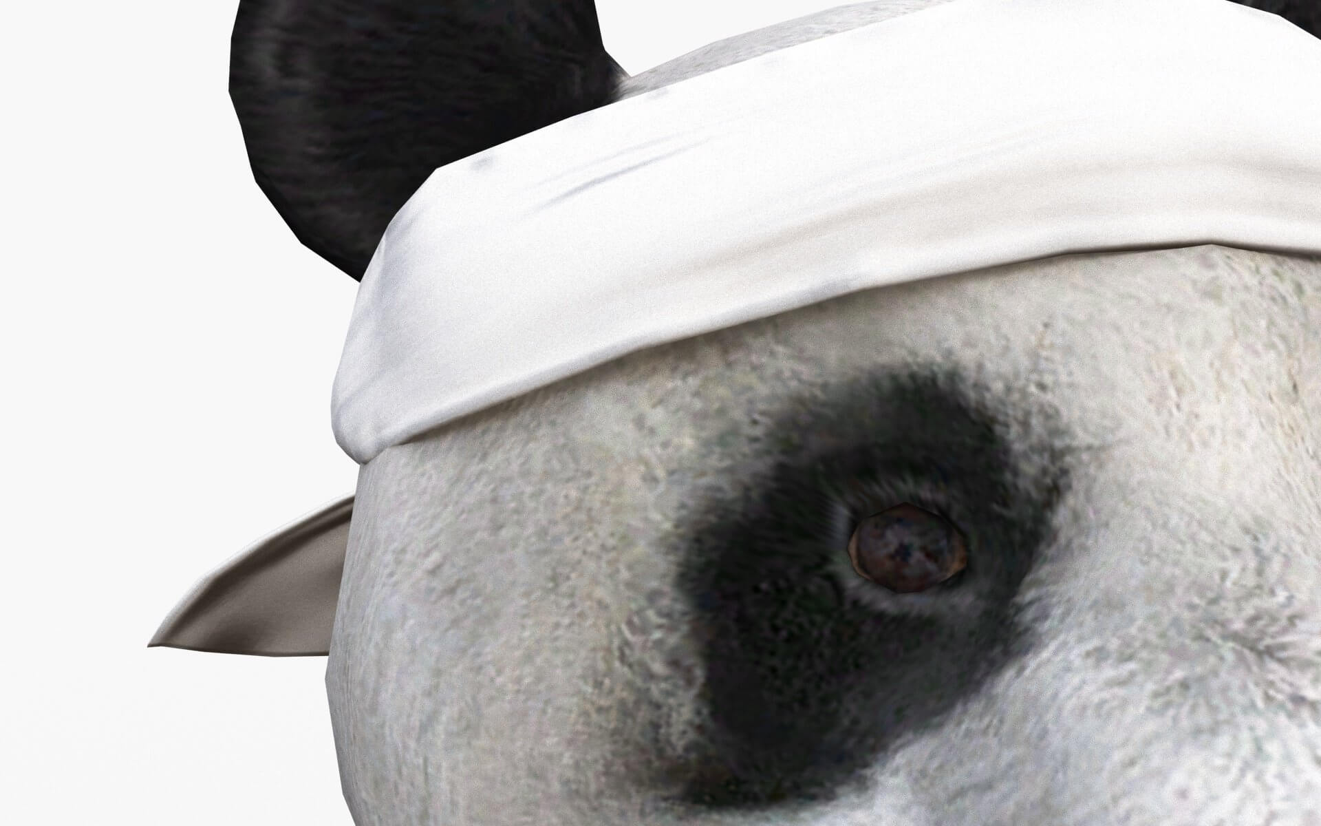 Panda in Yukata - 3D Model by tomoplace