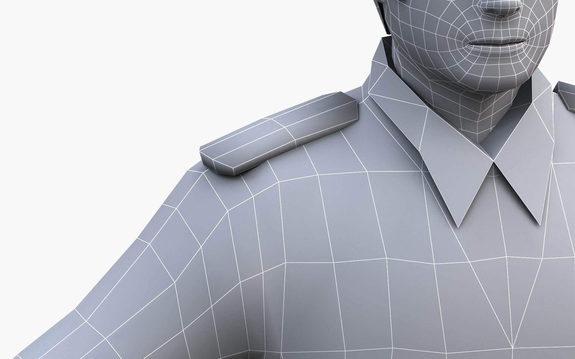 Police Officer 0010 - 3D Model by tomoplace