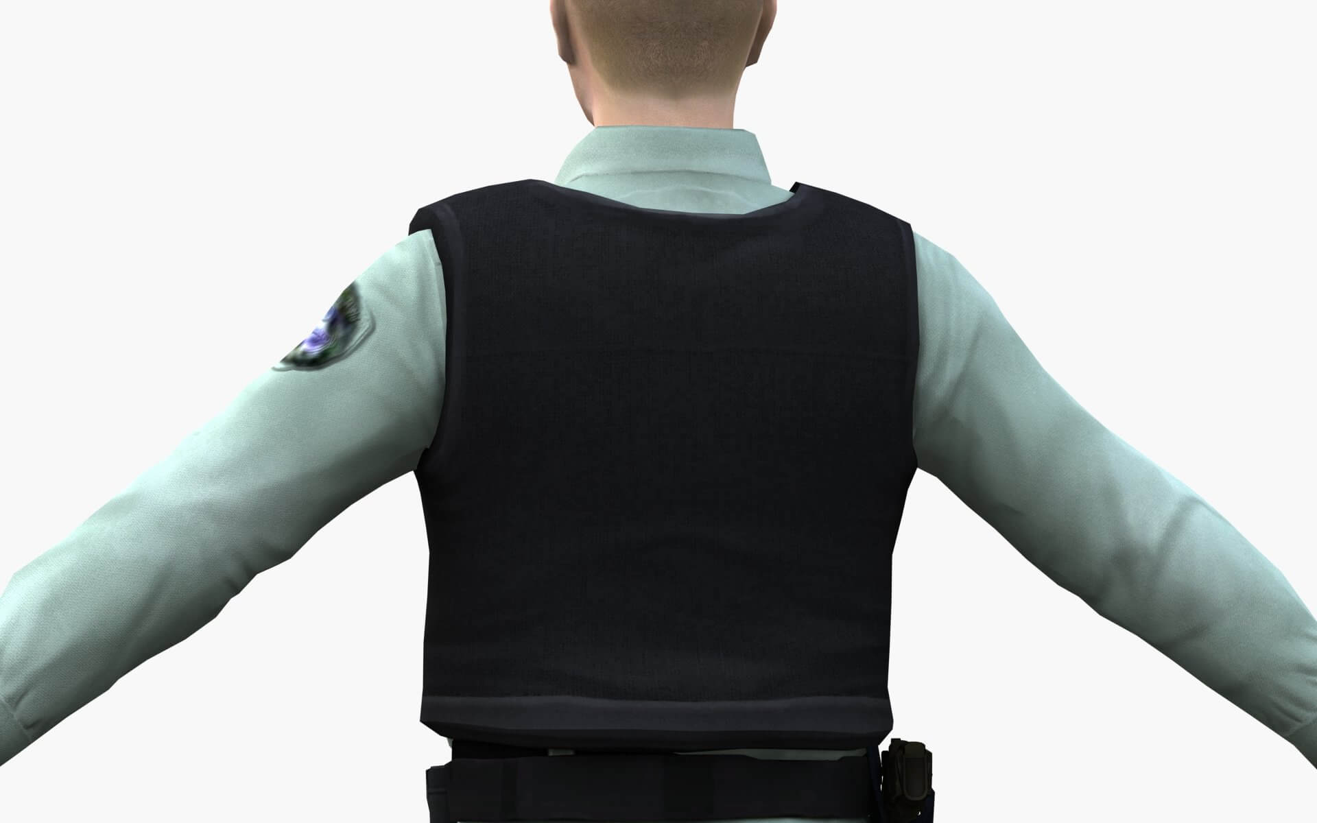 Police Officer 0016 - 3D Model by tomoplace