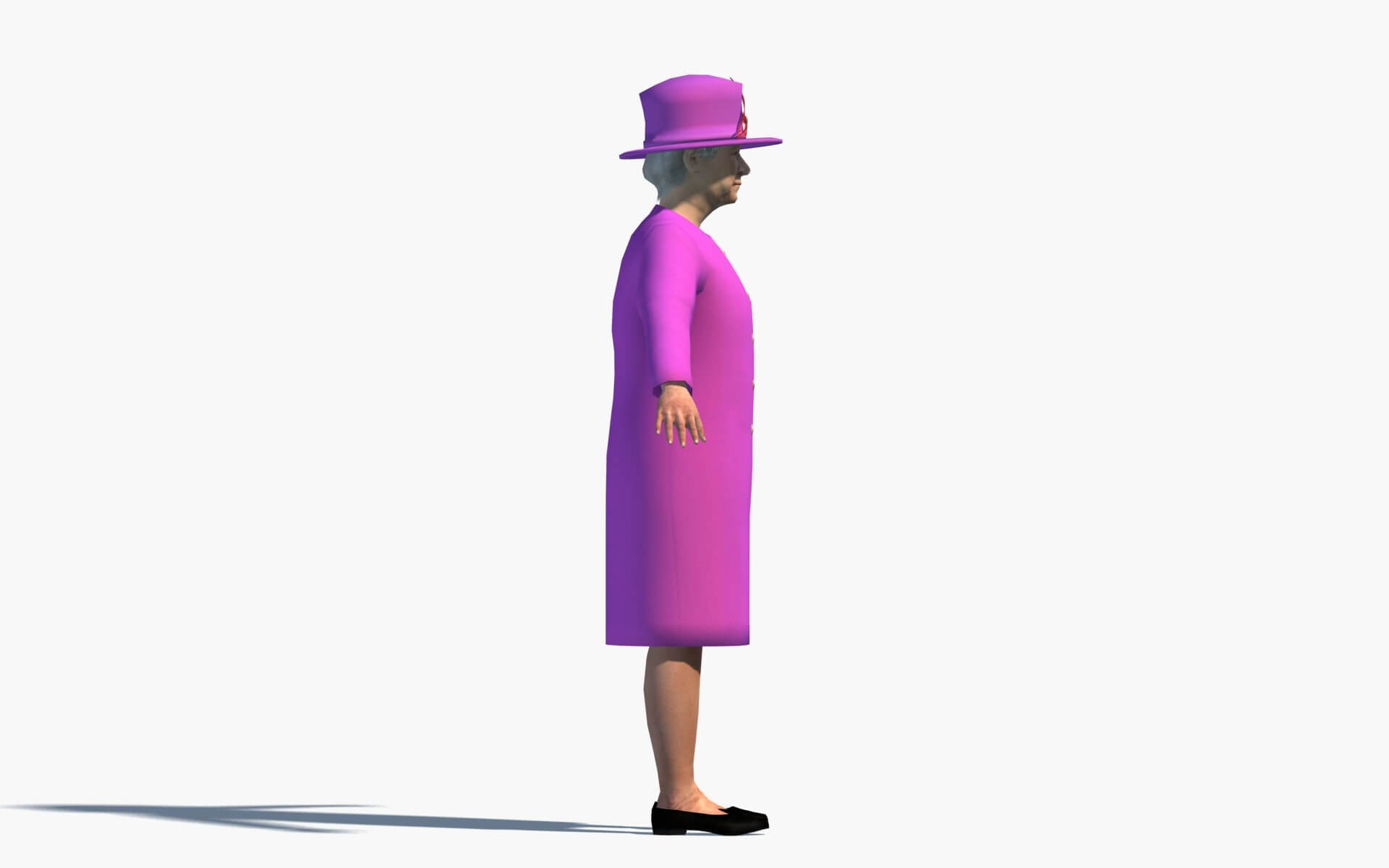 Queen Elizabeth - 3D Model by tomoplace