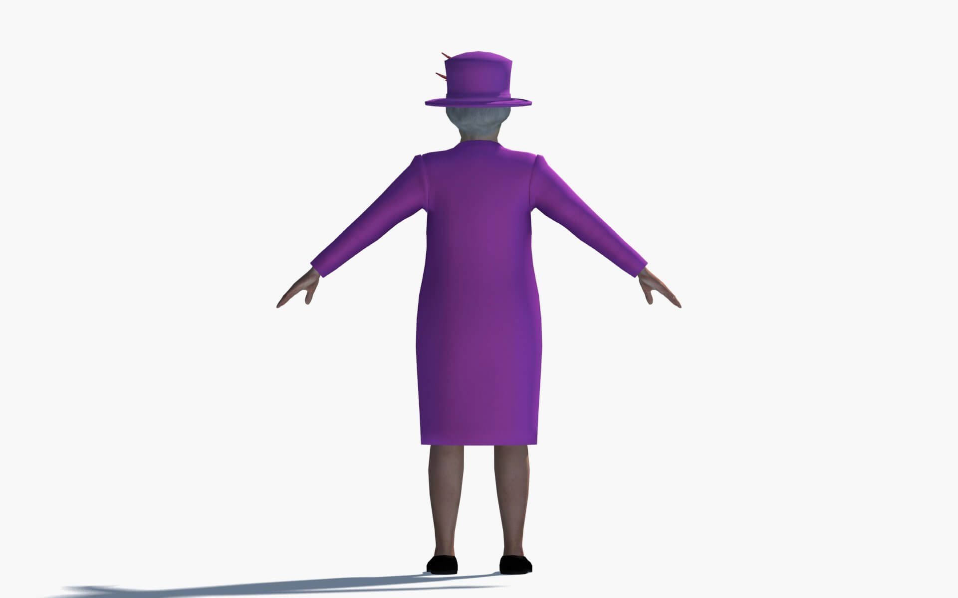 Queen Elizabeth - 3D Model by tomoplace