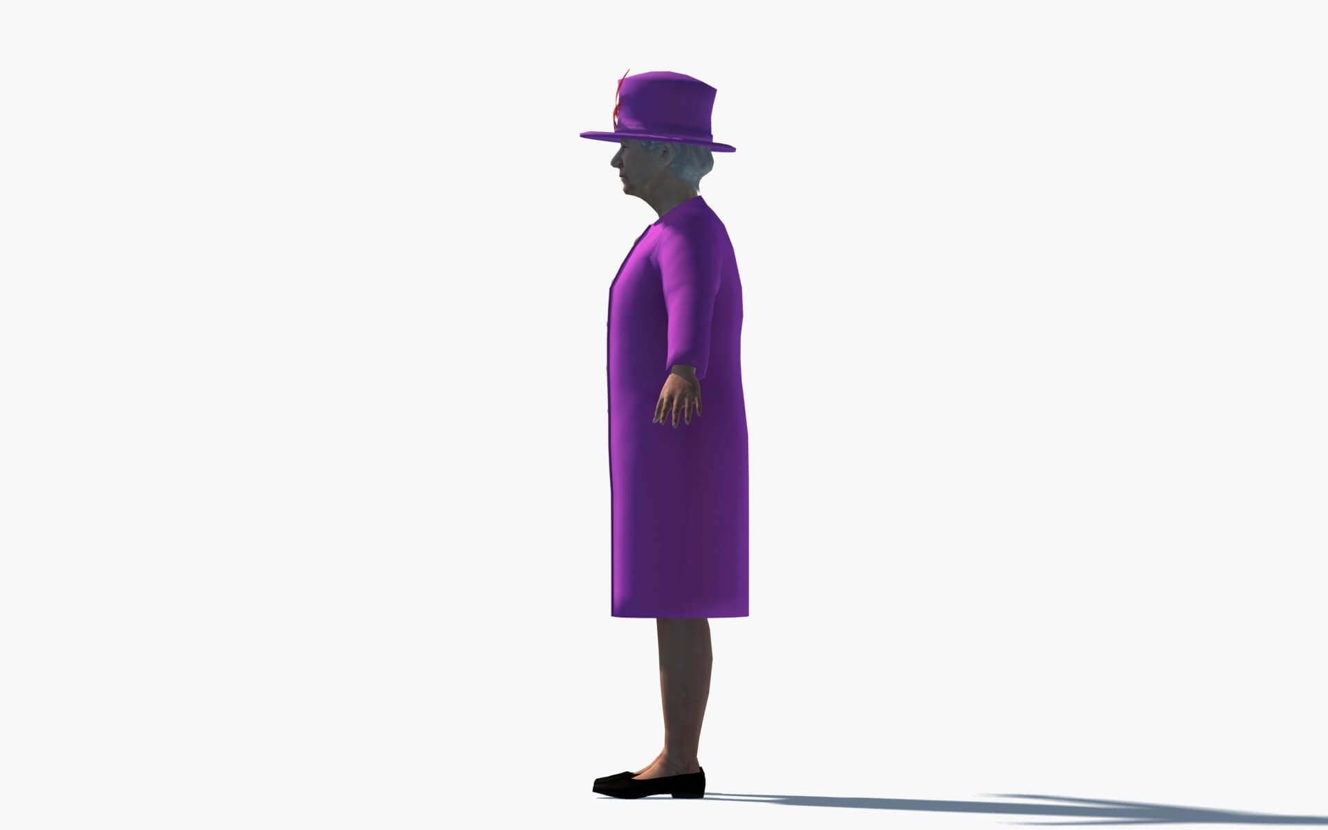 Queen Elizabeth - 3D Model by tomoplace