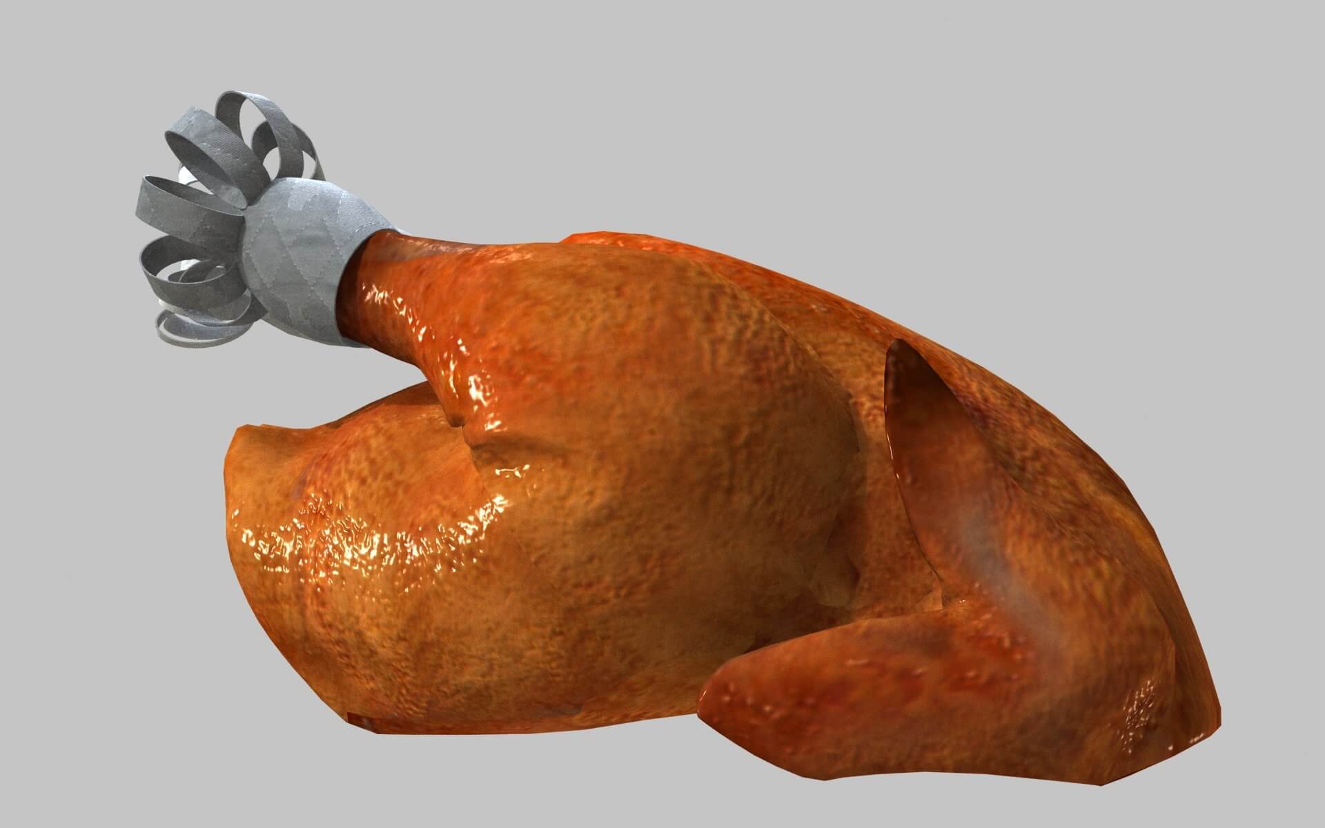 Roasted Turkey - 3D Model by tomoplace