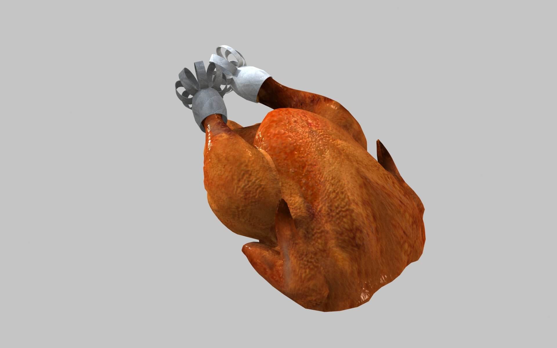 Roasted Turkey - 3D Model by tomoplace