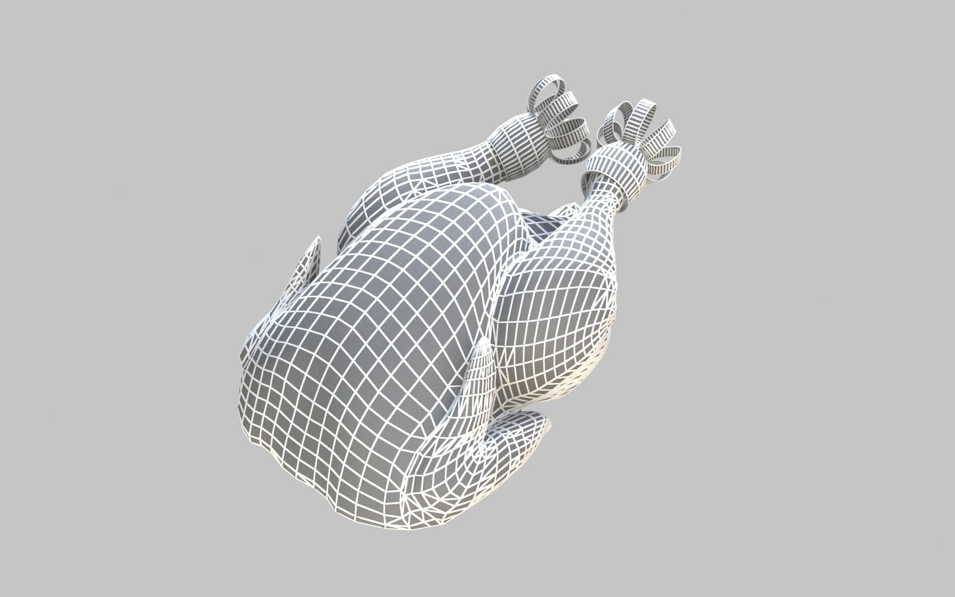 Roasted Turkey - 3D Model by tomoplace